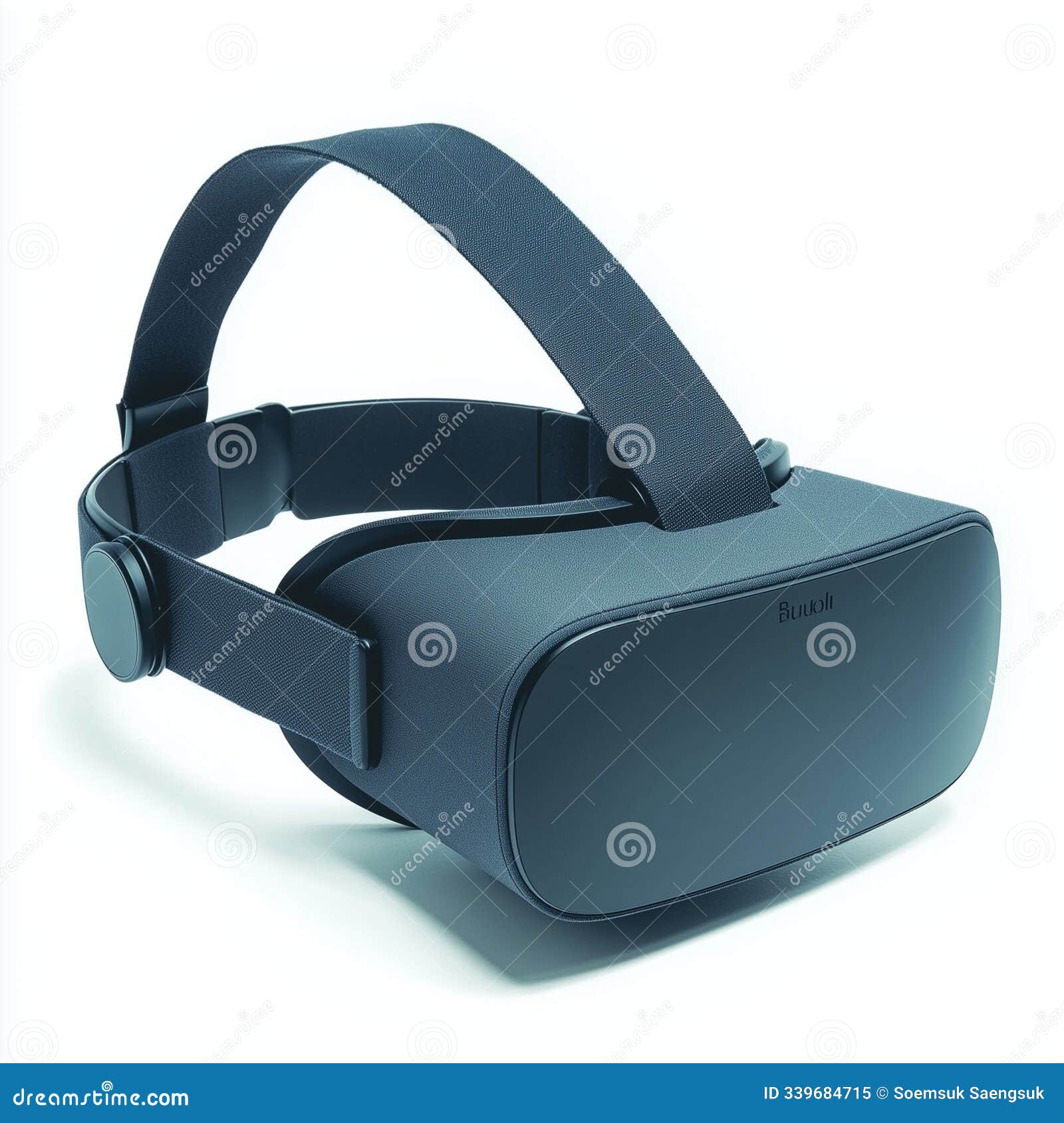 Surfing the Waves of Virtual Reality. Generative AI Stock Illustration ...