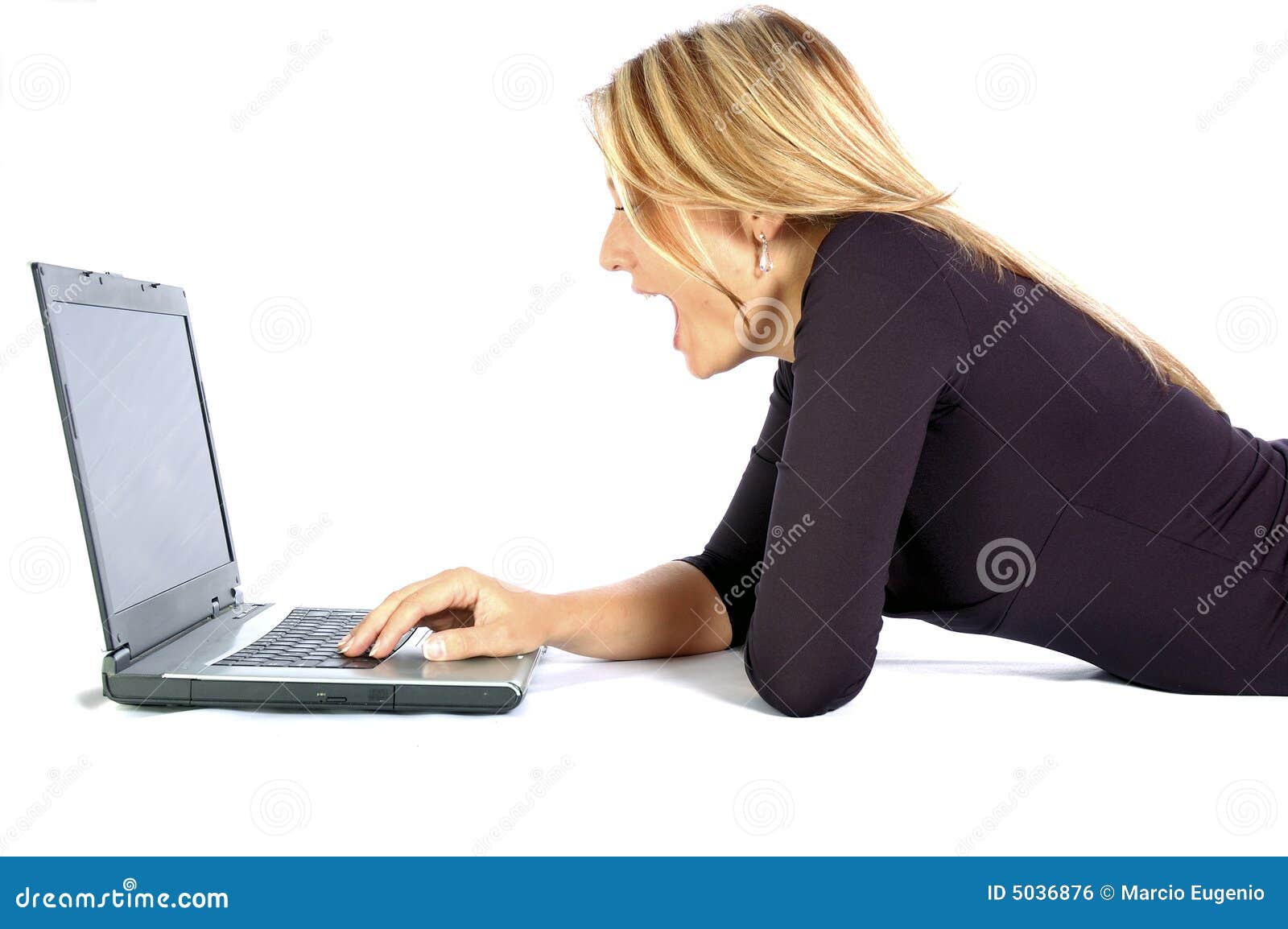 Surfing the web stock photo. Image of leadership, businesswoman - 5036876