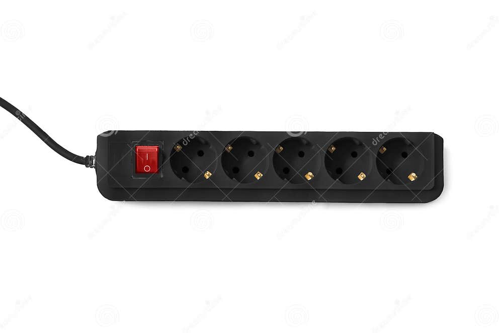 Surge protector stock photo. Image of protector, extension - 55028648