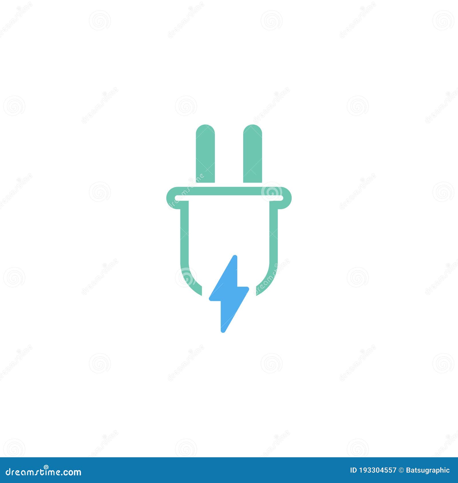 Surge Protector Vector Icon Logo Design Stock Vector - Illustration of ...