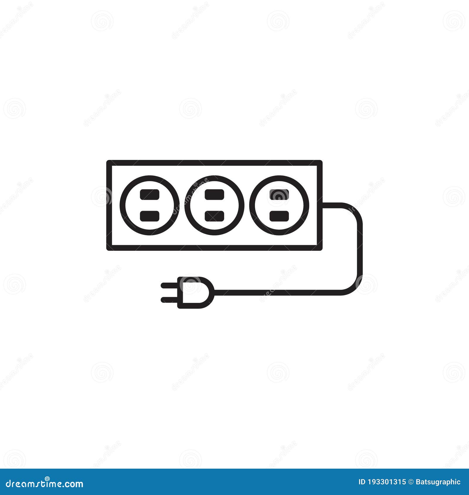 Surge Protector Vector Icon Logo Design | CartoonDealer.com #193301313
