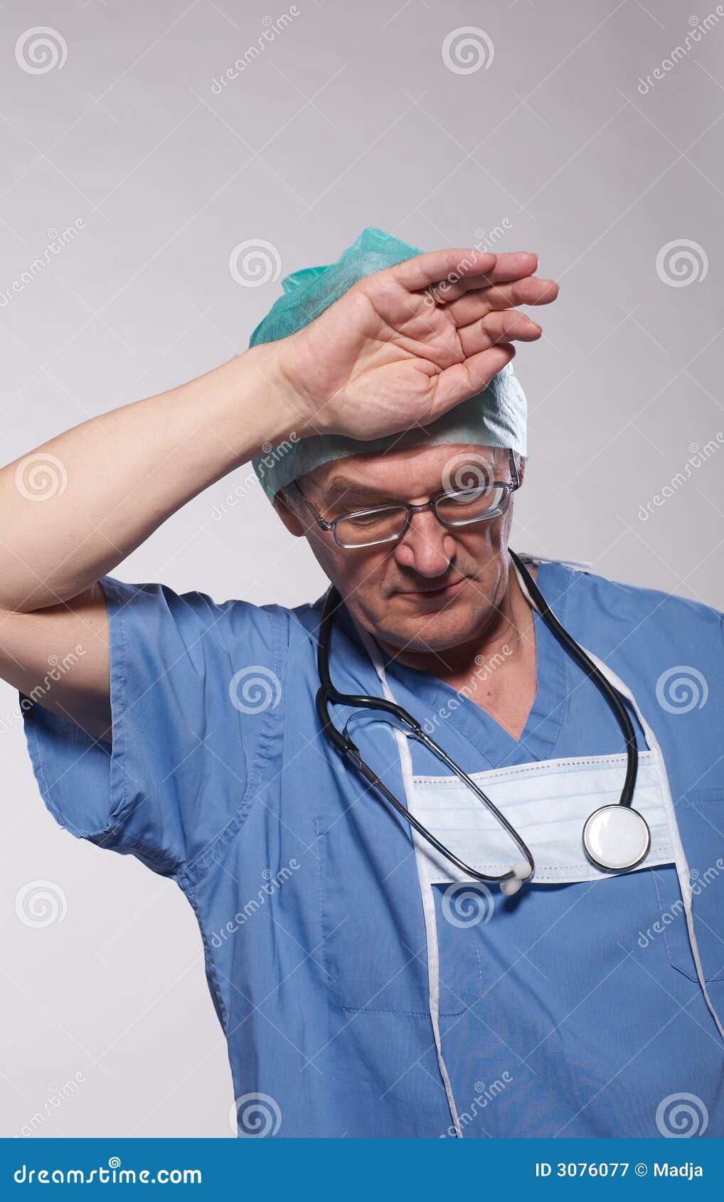 Surgeon stock image. Image of health, illness, tired, fatigue - 3076077