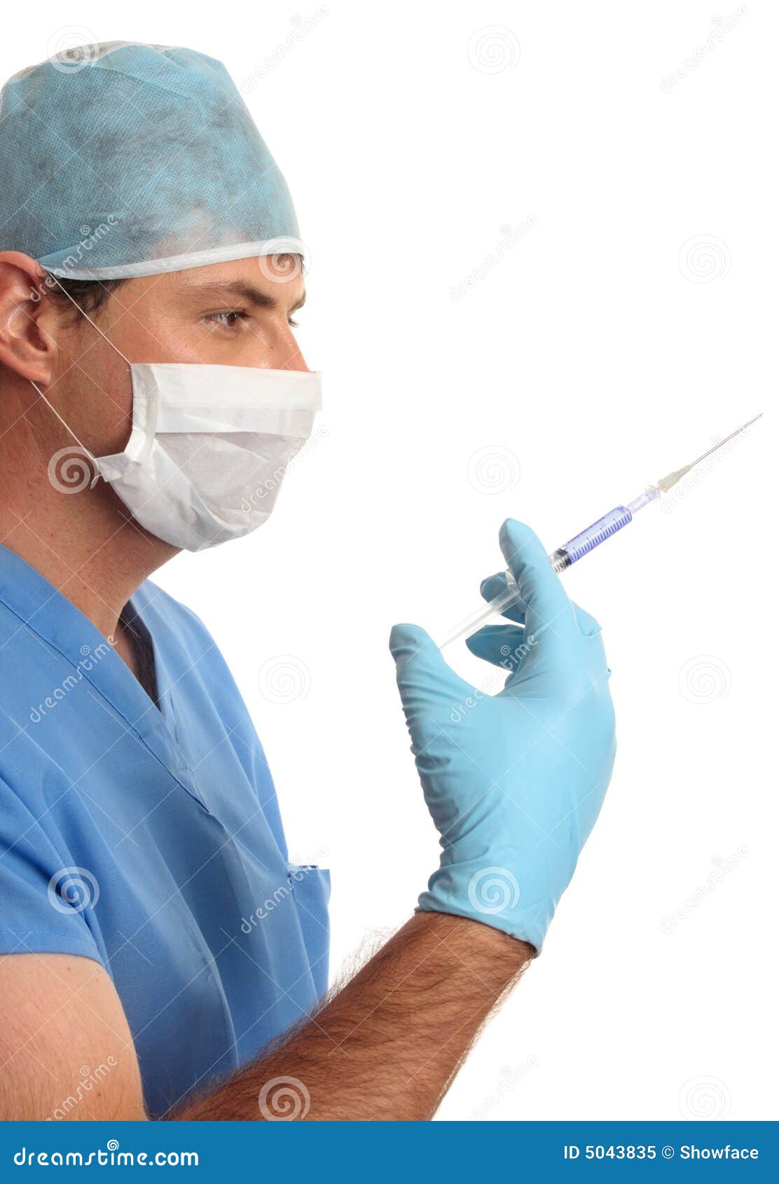 Surgeon Doctor Disposable Syringe Stock Image - Image of drugs ...
