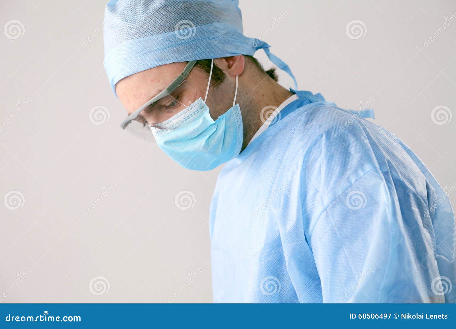 Surgeon Getting Ready To Operate Stock Image - Image of expertise ...