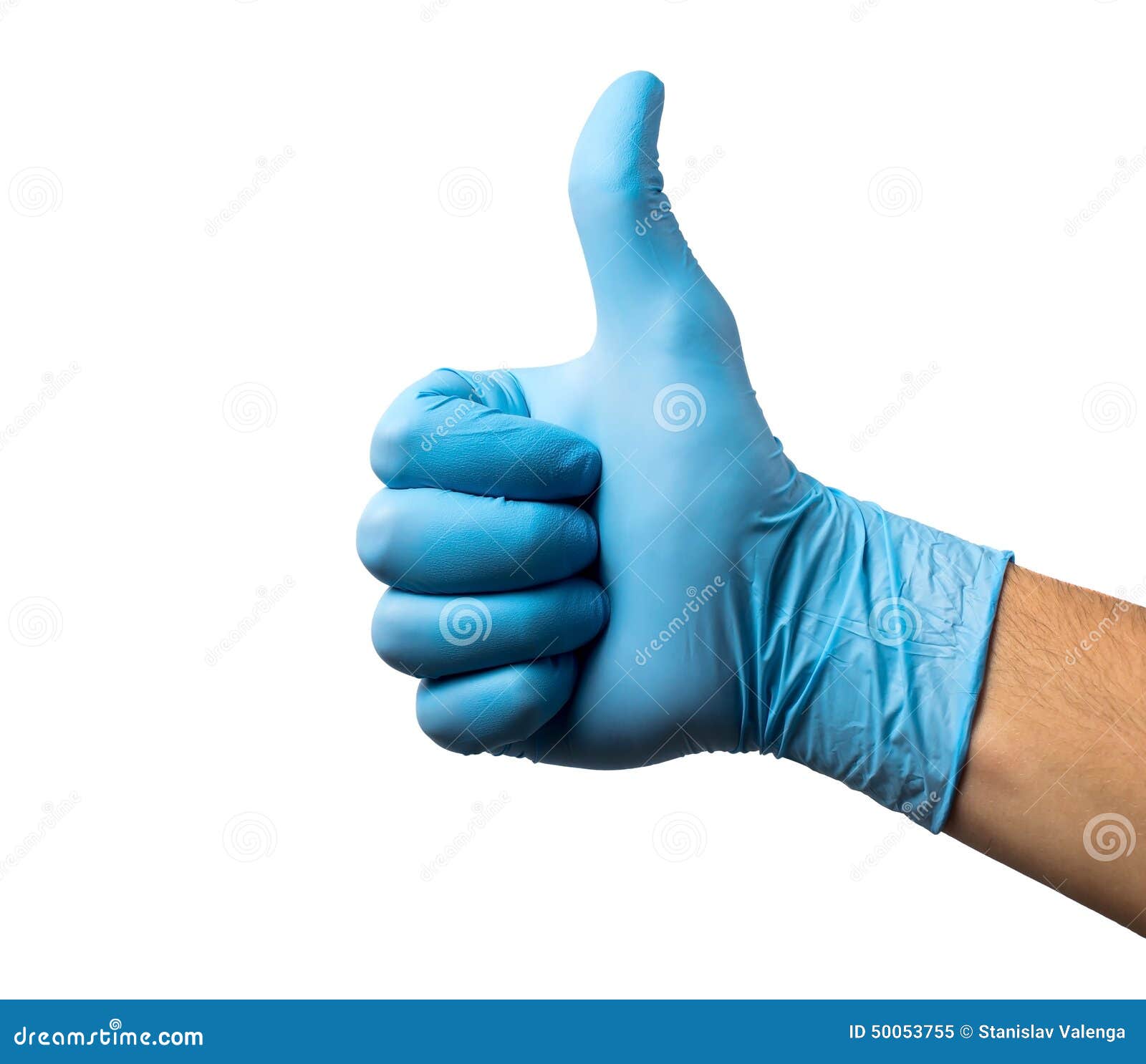 Surgeon Hand with Thumb Up after the Successful Surgery Stock Image ...
