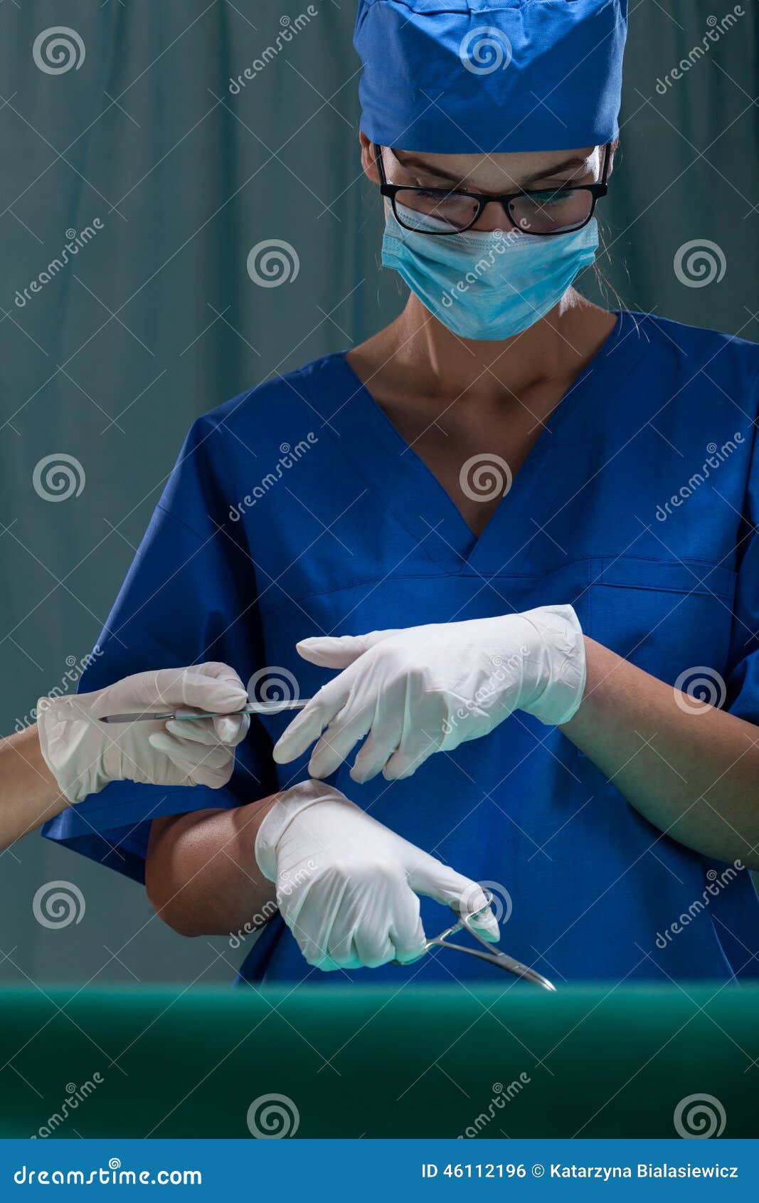 Surgeon at operating room stock photo. Image of professional - 46112196