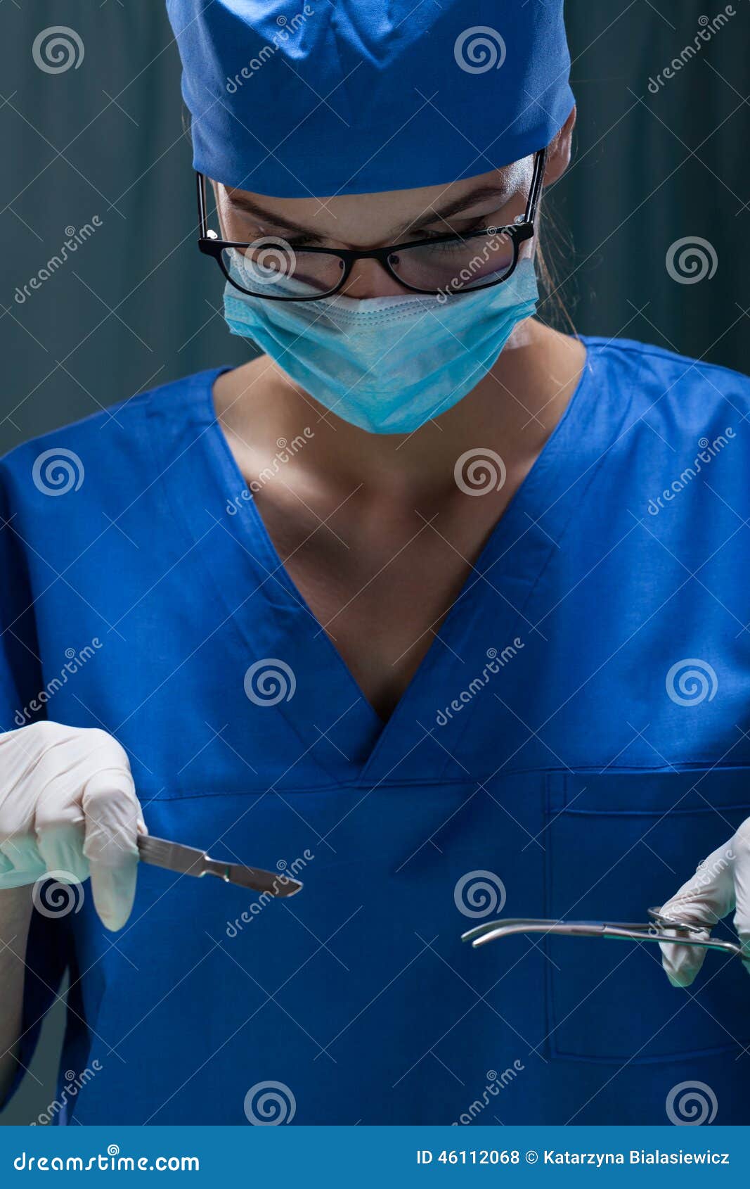 Surgeon during operation stock photo. Image of friendly - 46112068