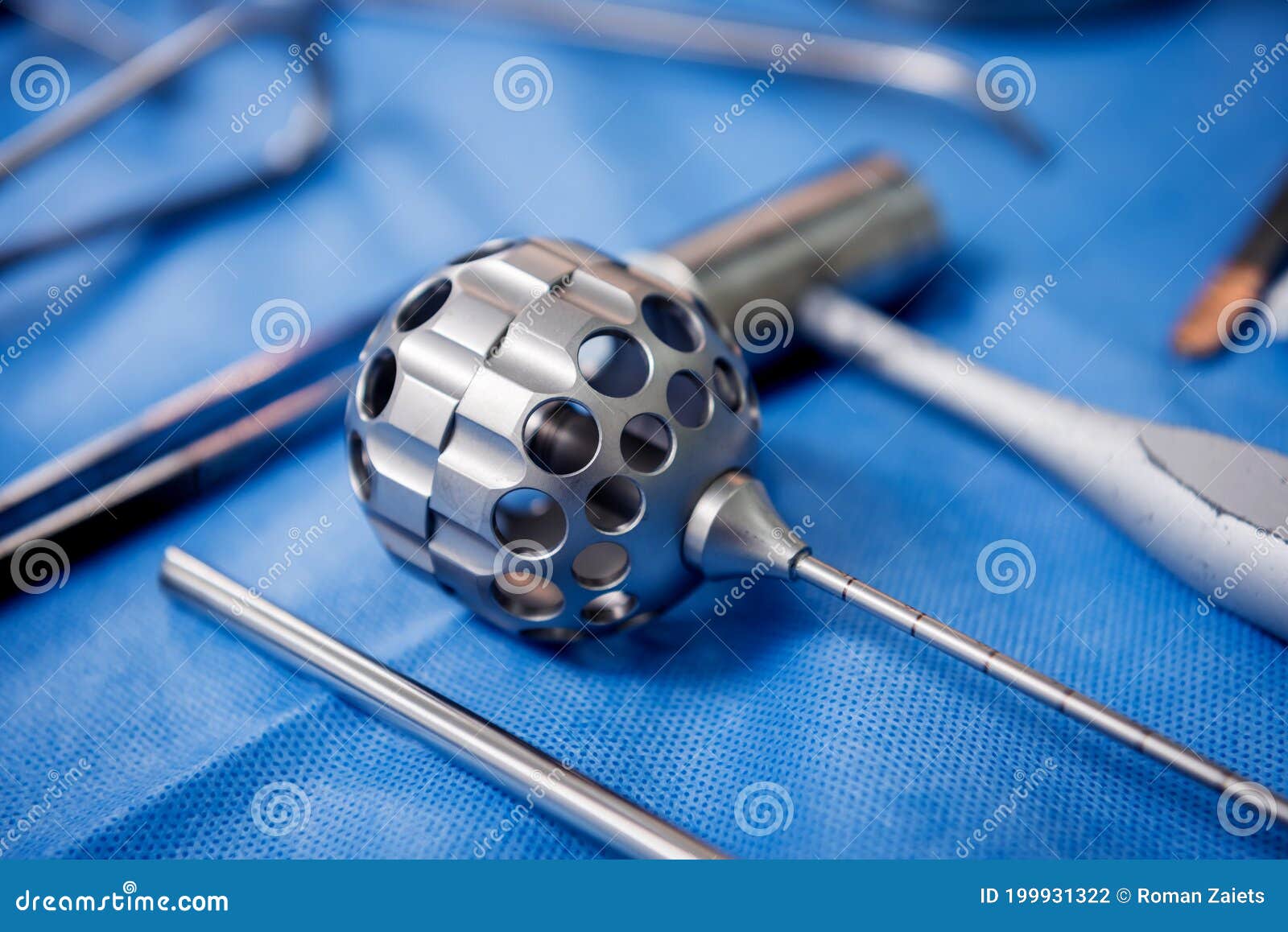 Surgeon Performs Endoscopic Microdiscectomy of Herniated Intervertebral ...