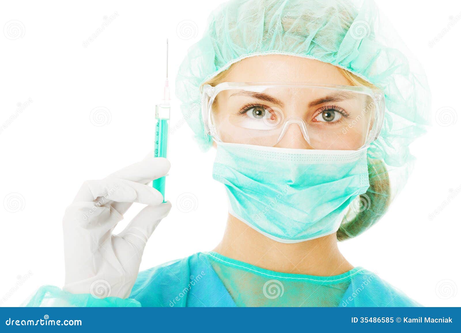 Surgeon stock image. Image of syringe, medical, clinic - 35486585