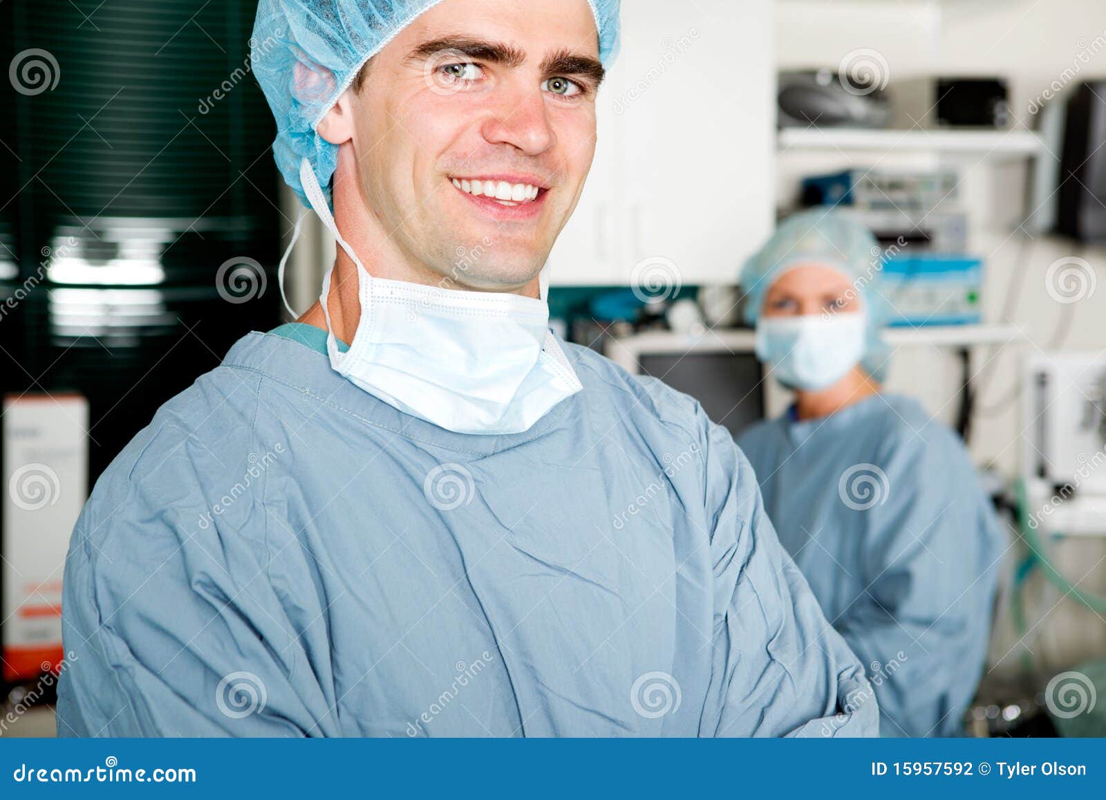 Surgeon Portrait stock photo. Image of person, specialist - 15957592