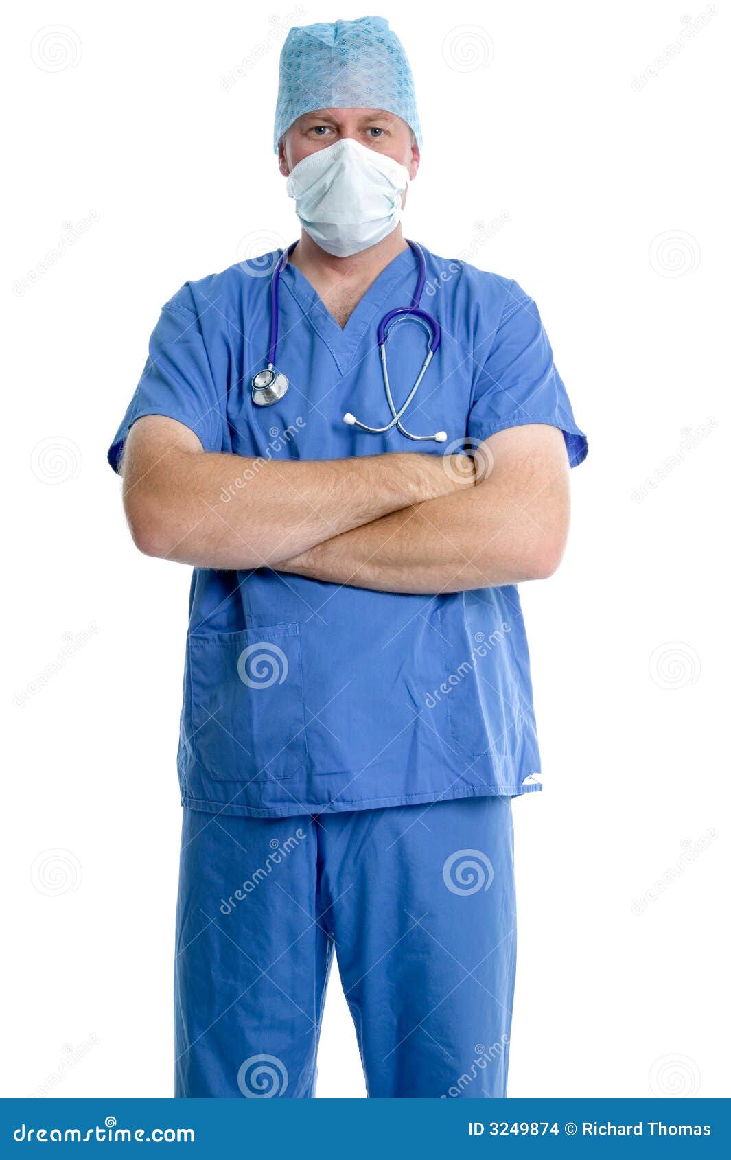 Surgeon portrait stock photo. Image of nurse, disease - 3249874