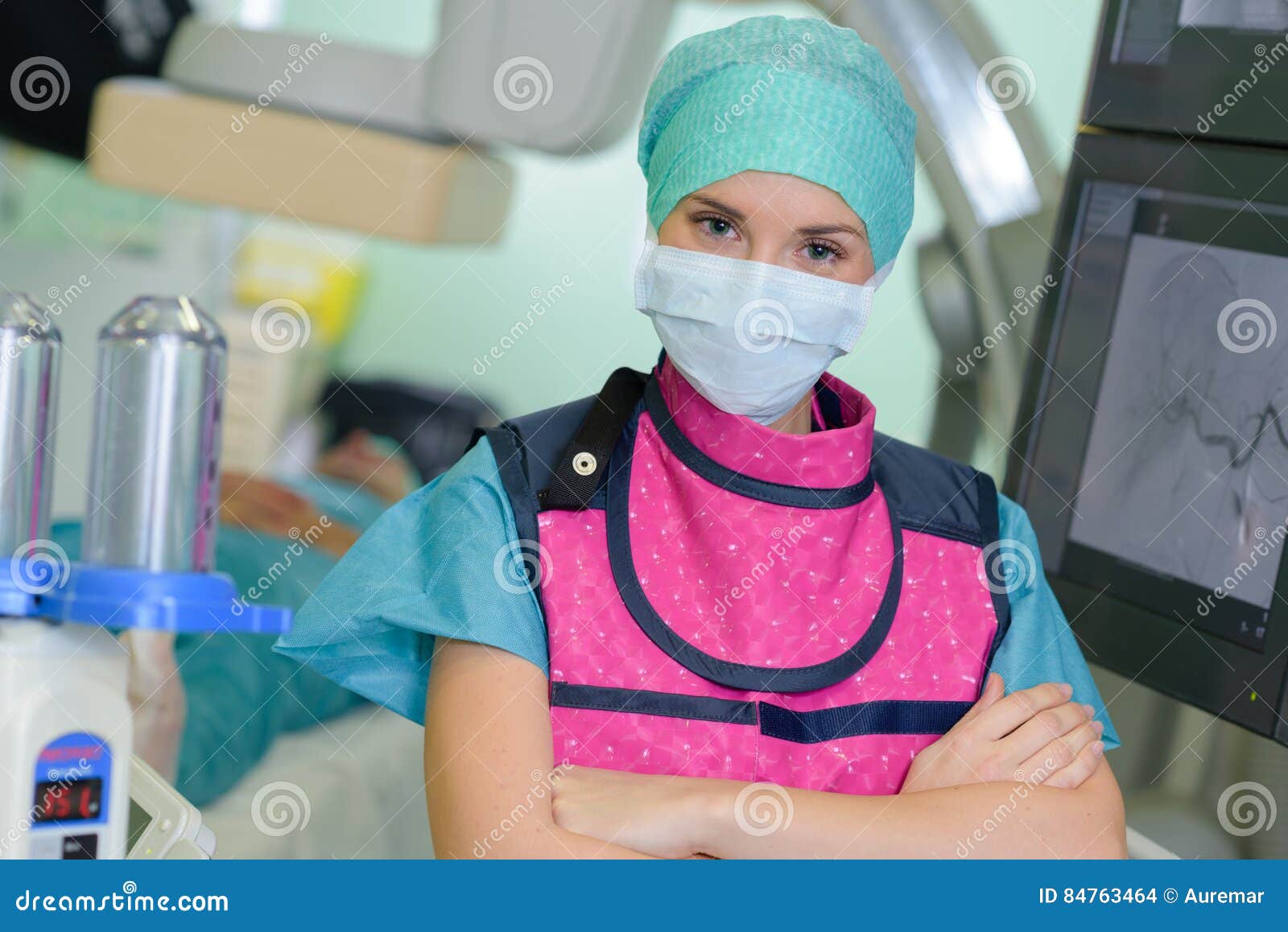 Surgeon Posing before Operation Stock Photo - Image of recovery, health ...