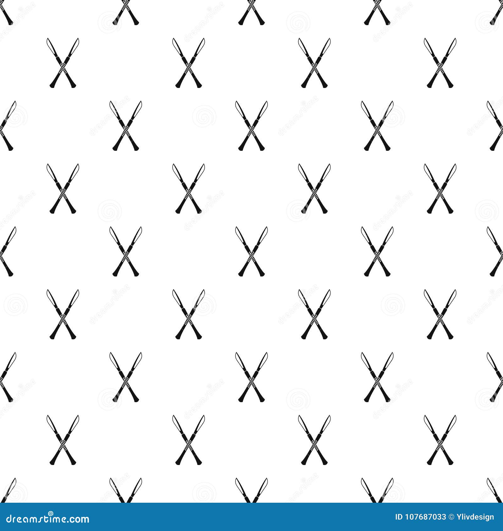 Surgeon Scalpels Pattern Vector Stock Vector - Illustration of ...