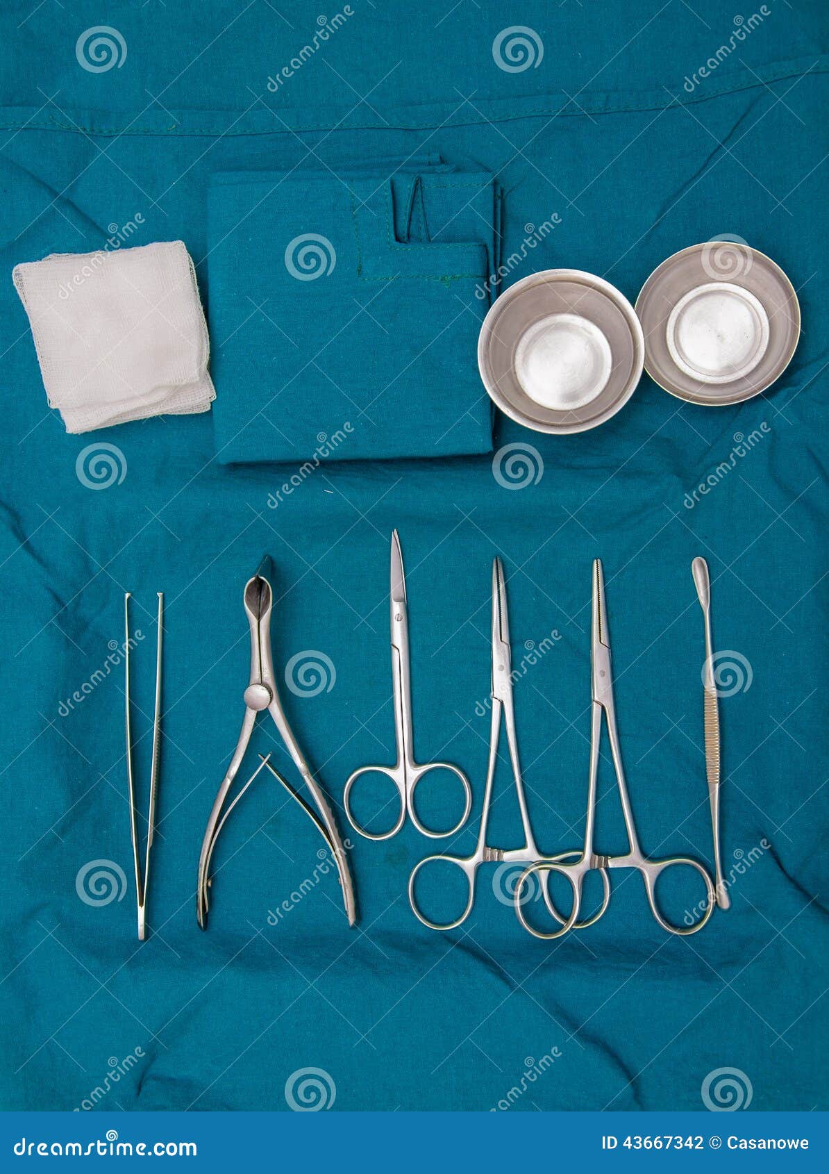 Surgeon and Surgical Instruments in Operation Stock Photo - Image of ...