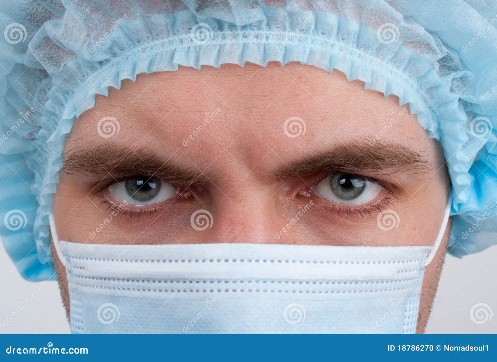 Surgeon in surgical mask stock photo. Image of concentration - 18786270