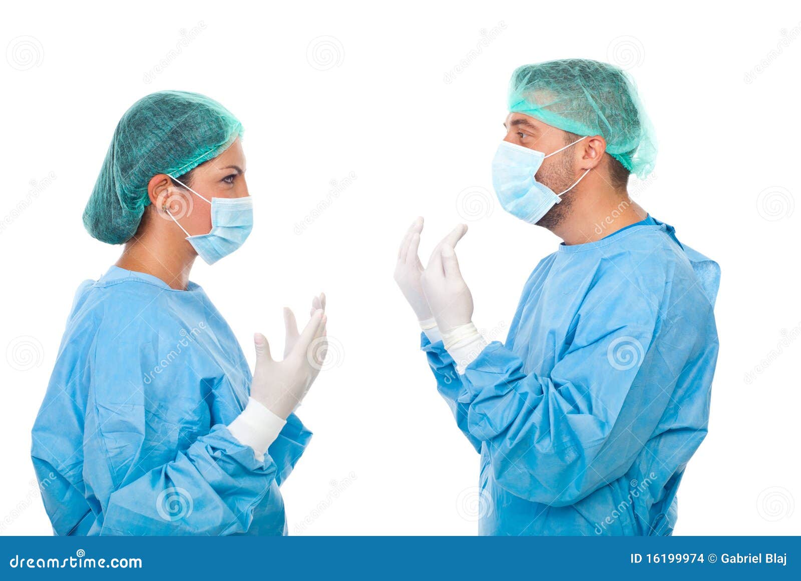 Surgeons Conversation before Surgery Stock Photo - Image of hospital ...