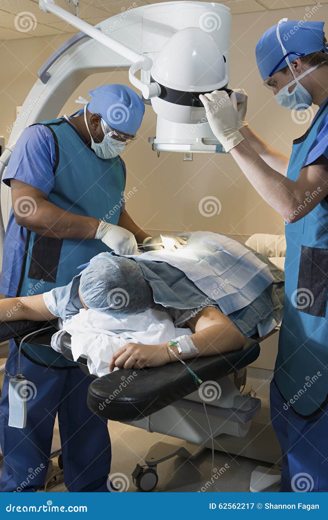 Surgeons Operating on Patient Stock Image - Image of hospital ...