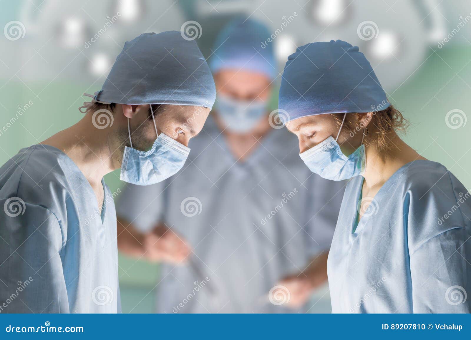 Surgeons during Operating in Surgery Room Stock Photo - Image of ...
