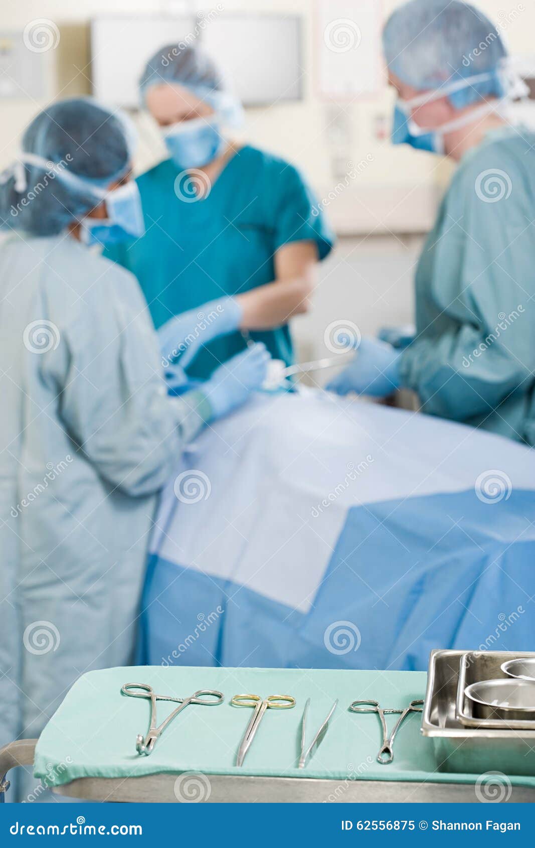 Surgeons Performing Operation Stock Image - Image of checking, examine ...