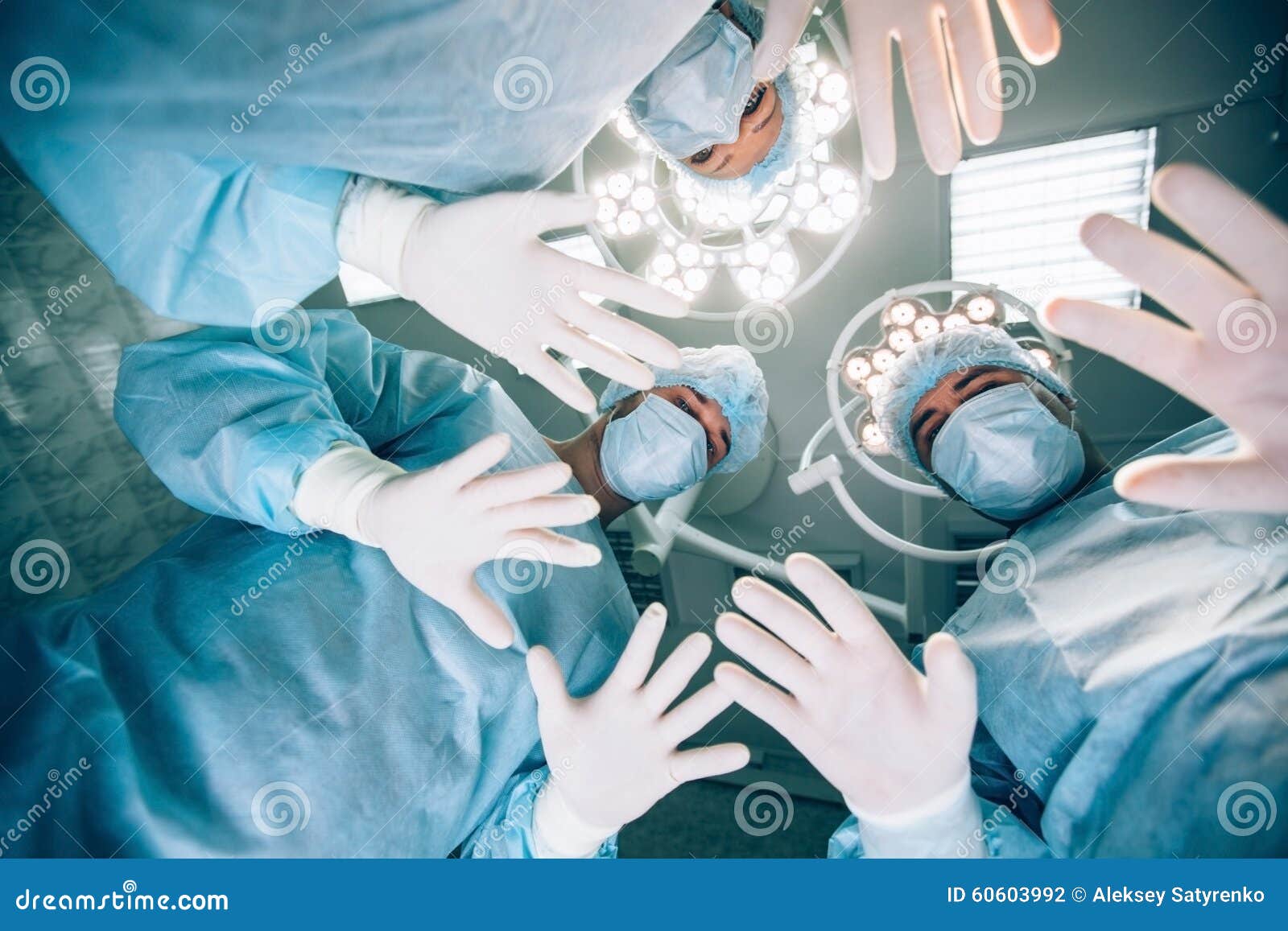Surgeons Standing Above of the Patient before Stock Photo - Image of ...