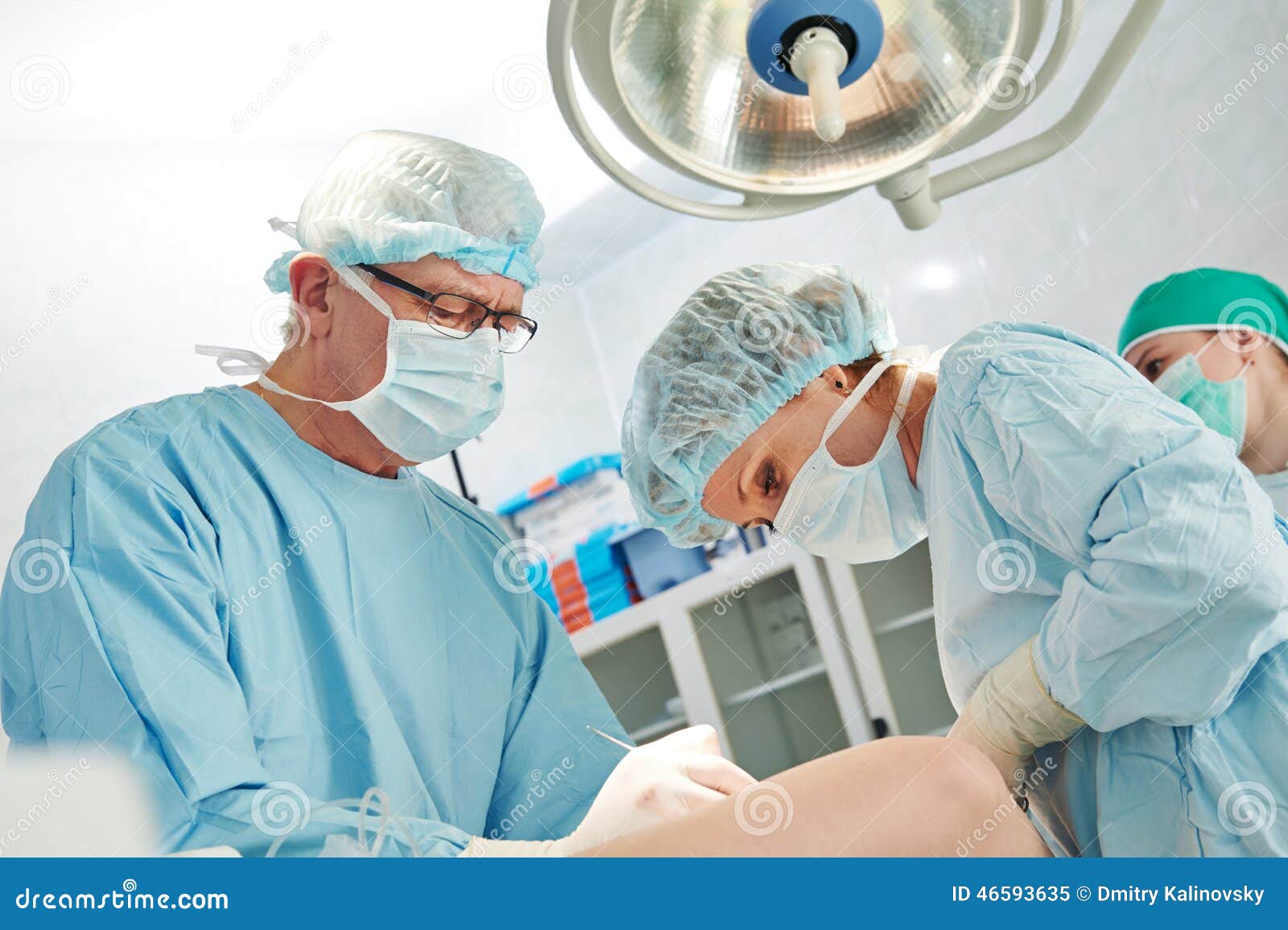 Surgeons Team at Surgery Operation Stock Image - Image of medic ...