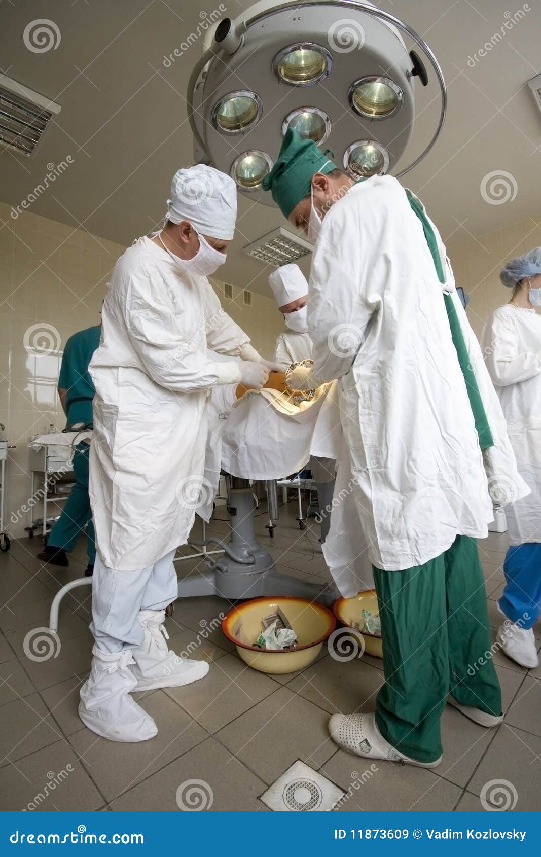 Surgeons team at work stock image. Image of hospital - 11873609