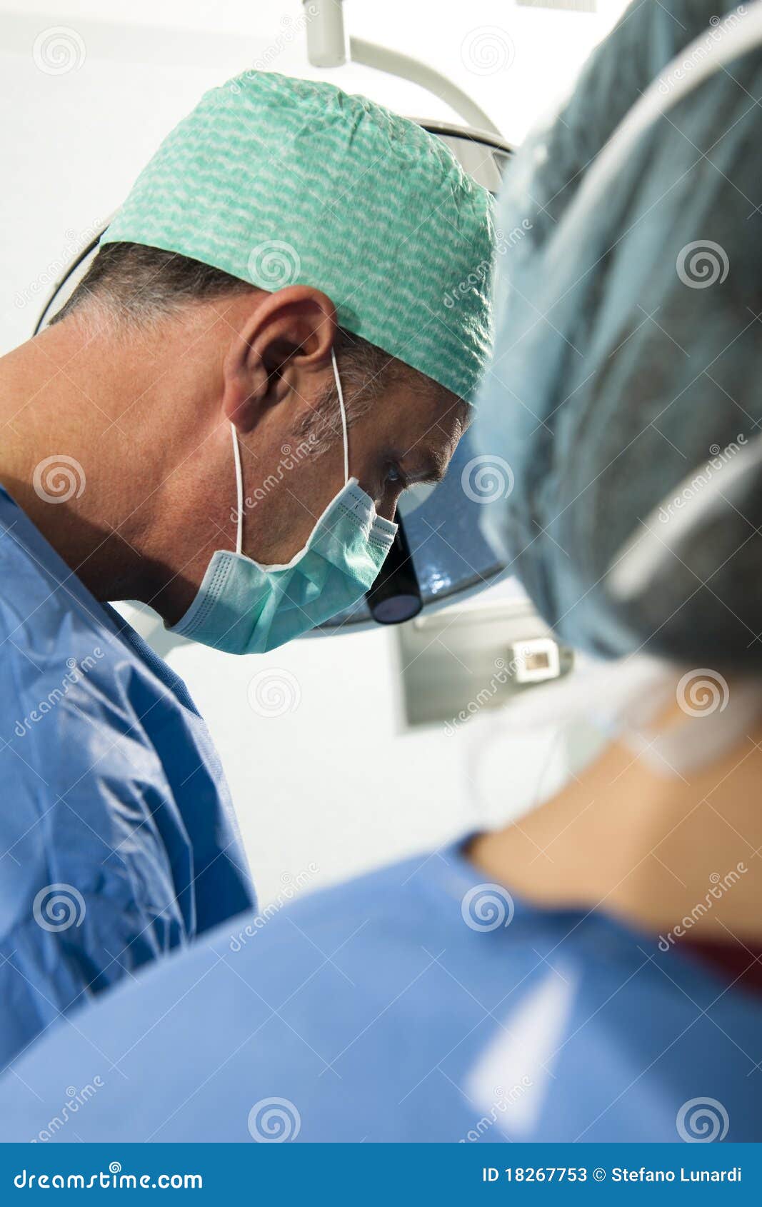 Surgeons at Work stock image. Image of rear, supplies - 18267753