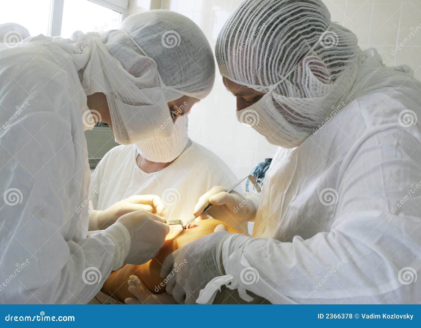 Surgeons at work stock photo. Image of medicare, operation - 2366378