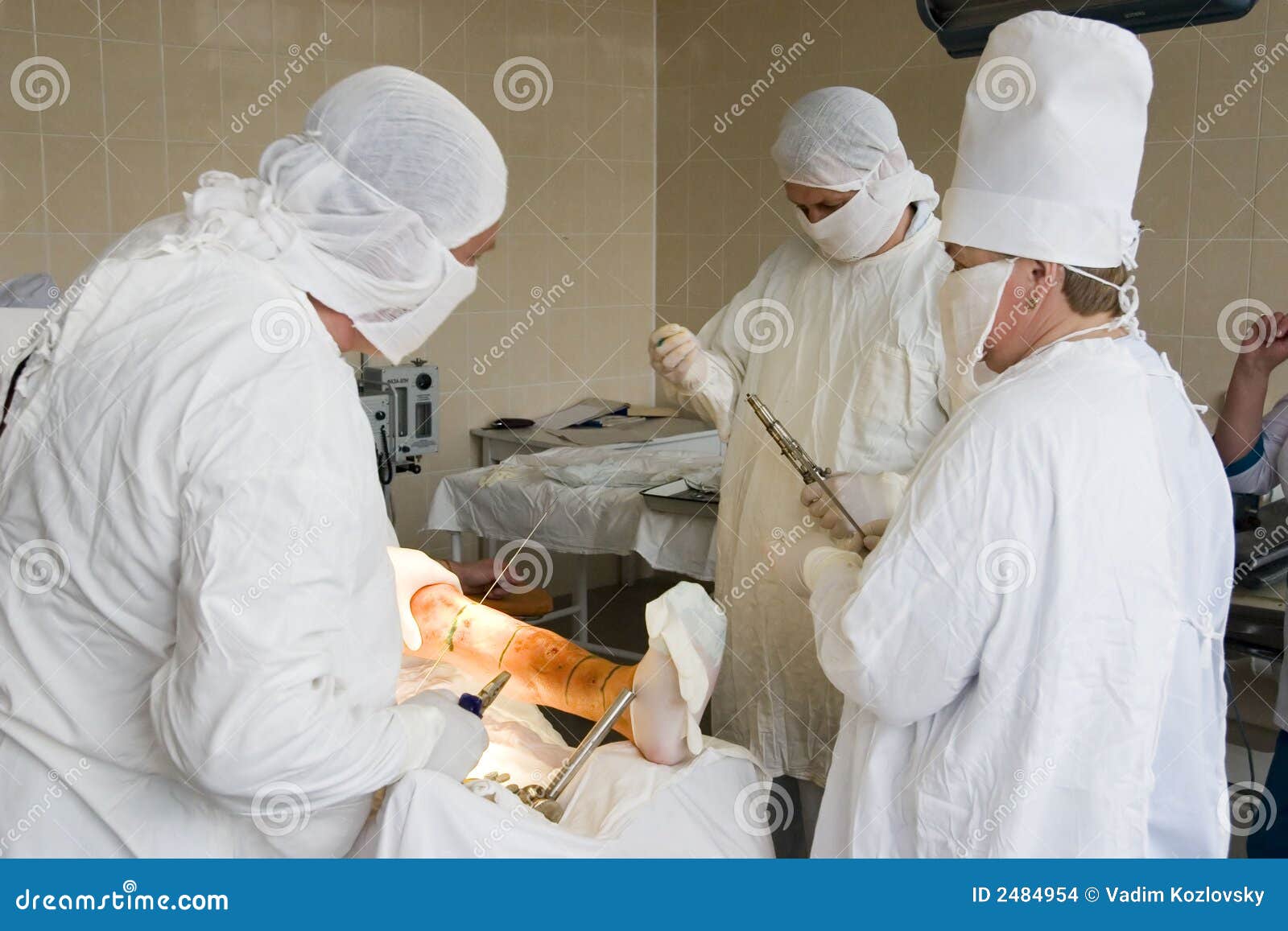 Surgeons at work stock photo. Image of medicare, hospital - 2484954