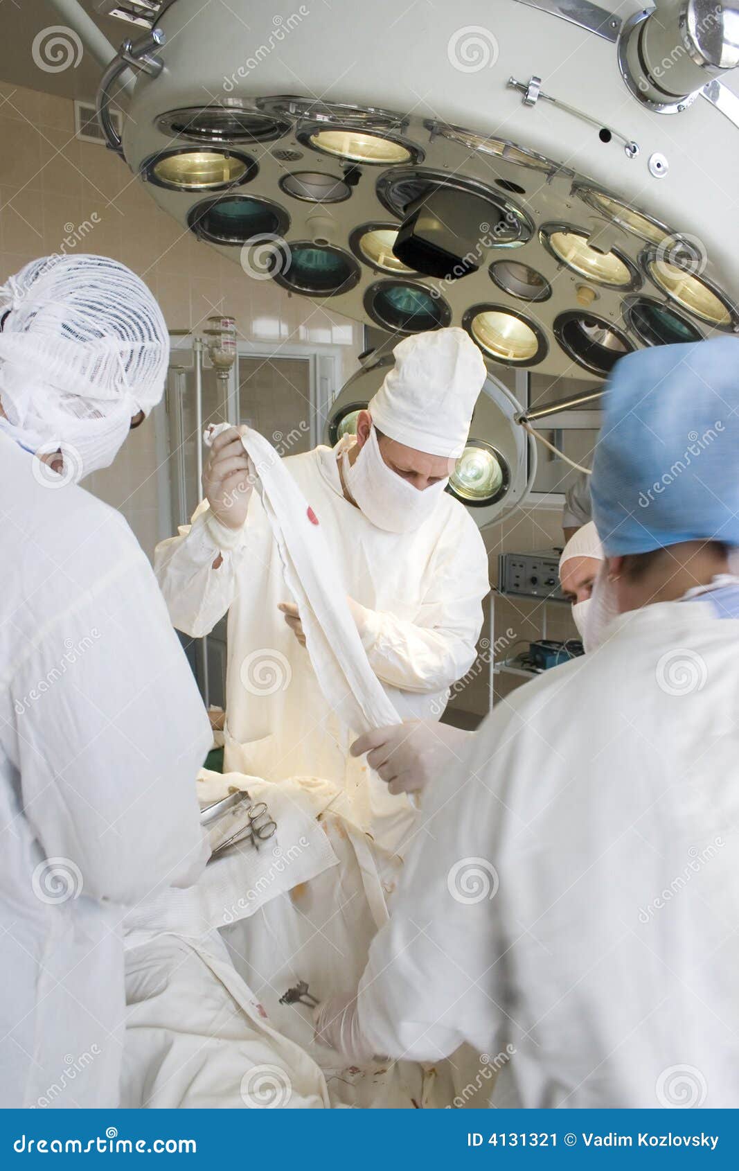 Surgeons at work stock image. Image of injured, anesthesia - 4131321