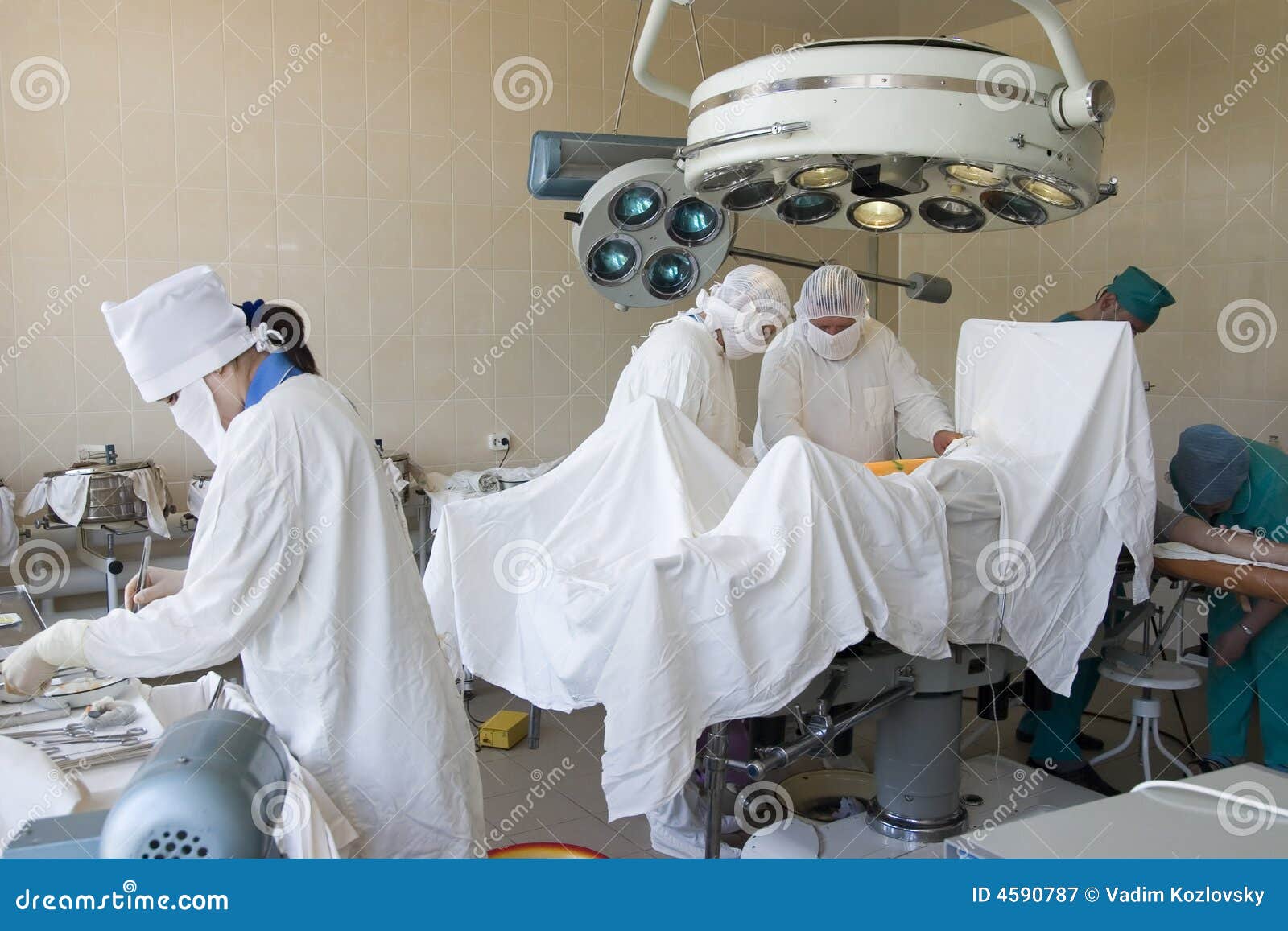 Surgeons at work stock image. Image of heart, anesthesia - 4590787