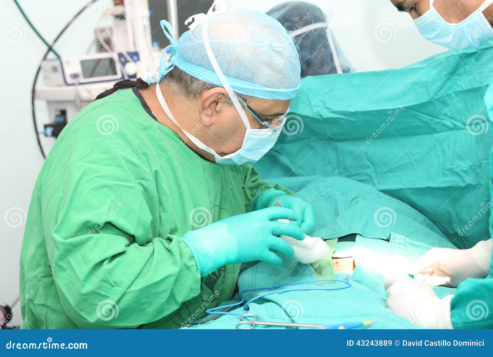Surgeons working stock image. Image of care, doctor, person - 43243889