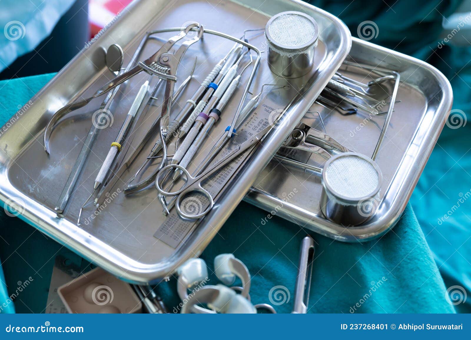 Surgery Instruments - Dental Tools Stock Image - Image of plier, clip ...
