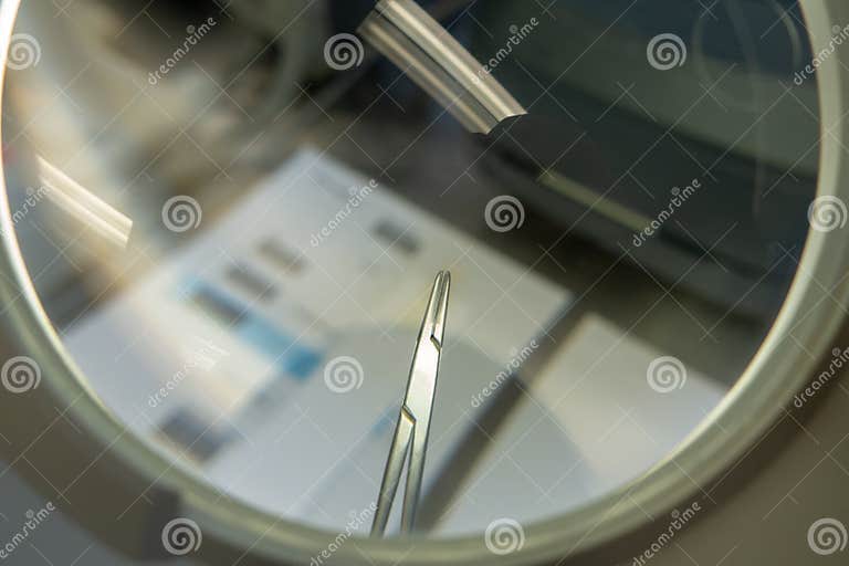 Surgery Instruments in Reprocessing Stock Image - Image of treat ...