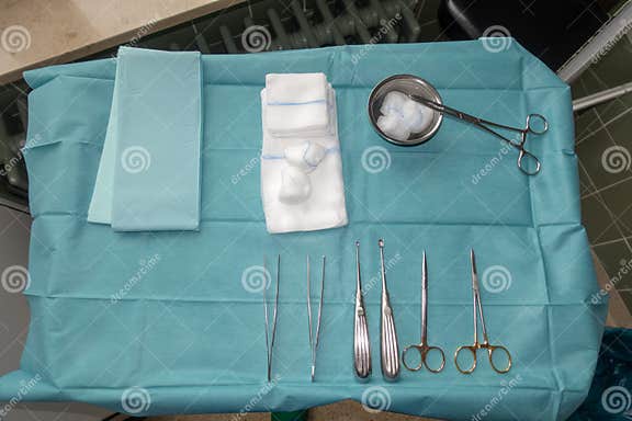 Surgery Instruments in Reprocessing Stock Photo - Image of medicine ...