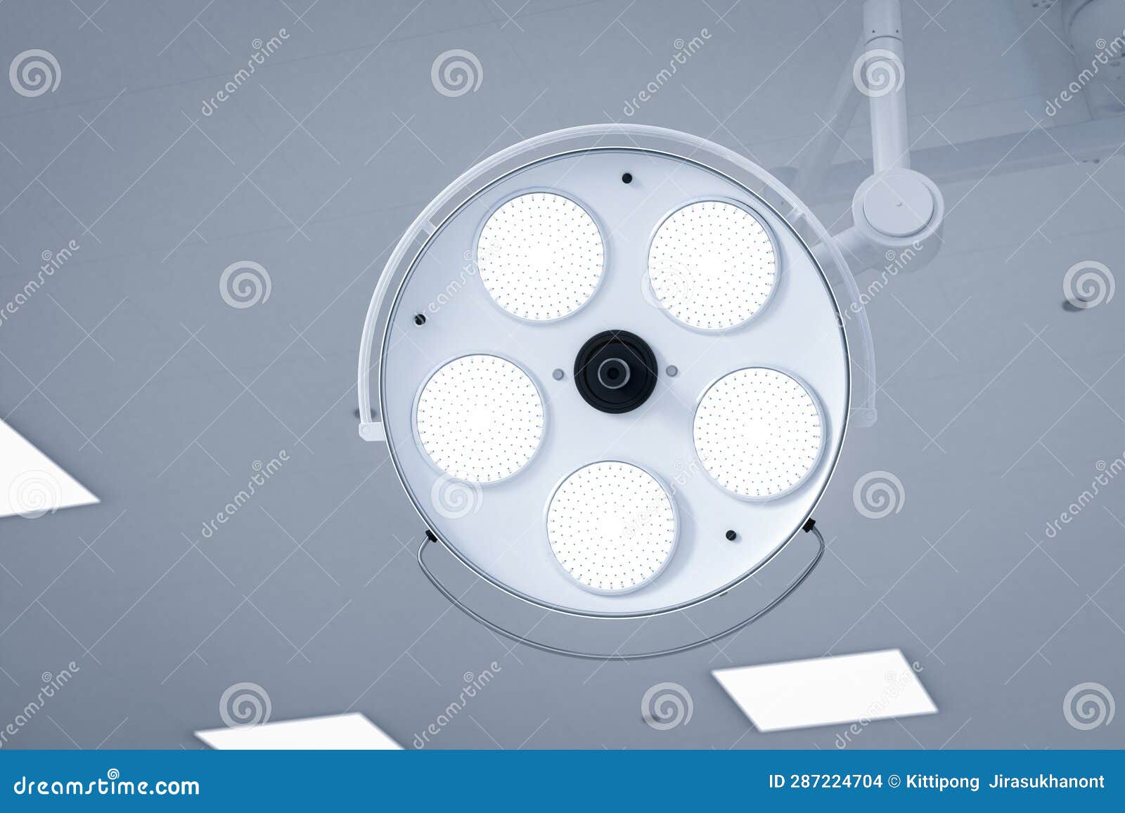 Surgery Lights or Medical Lamps Stock Illustration - Illustration of ...