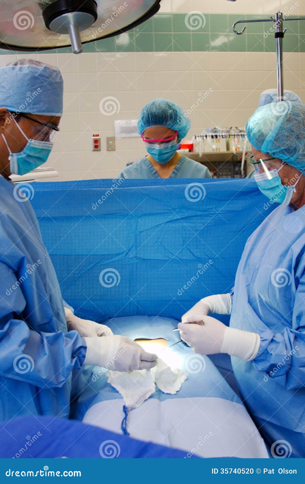 Surgery in progress stock photo. Image of surgeon, hospital - 35740520
