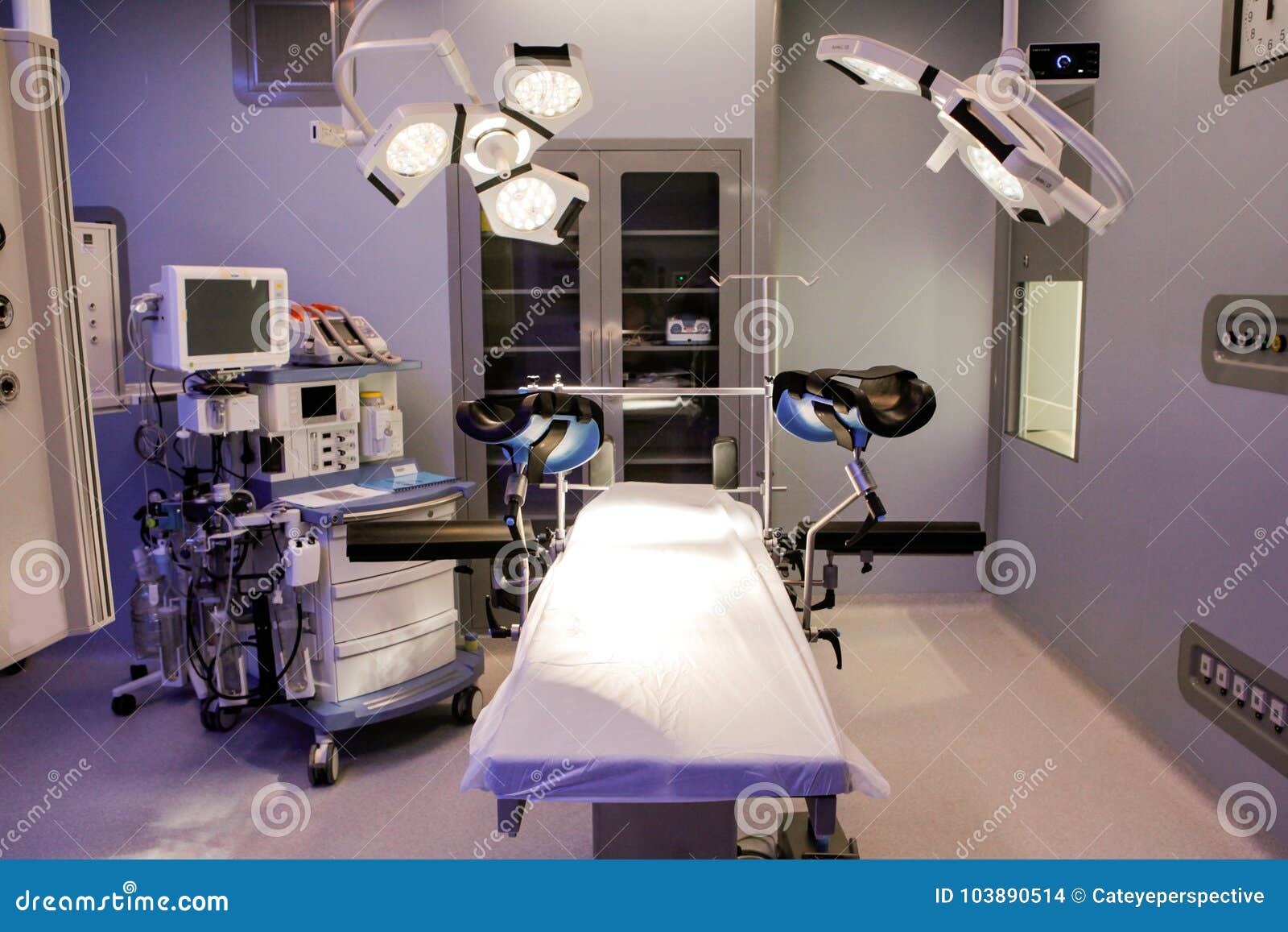 Surgery room stock photo. Image of operating, technology - 103890514