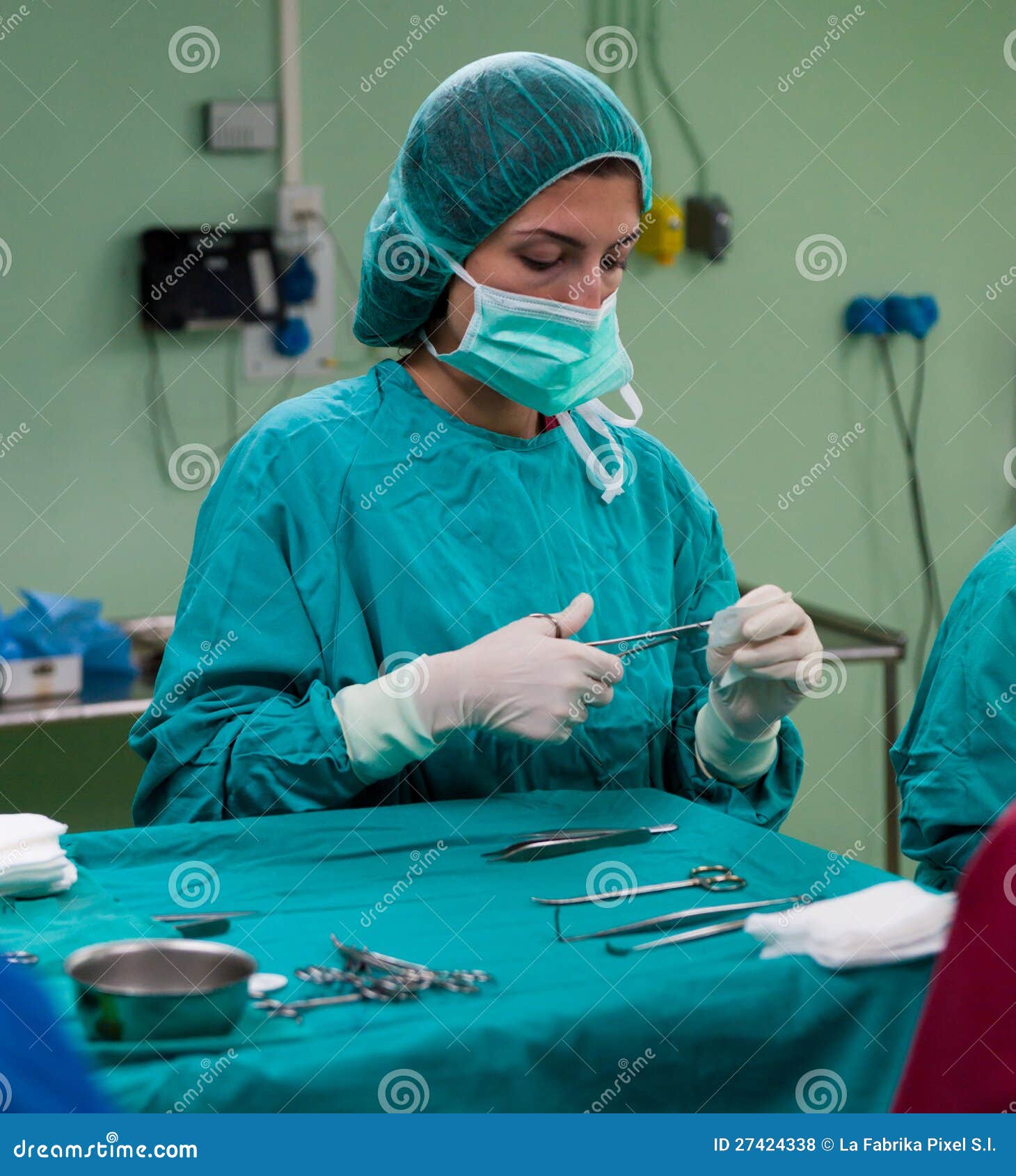 Surgery scenes 8 stock photo. Image of medical, woman - 27424338