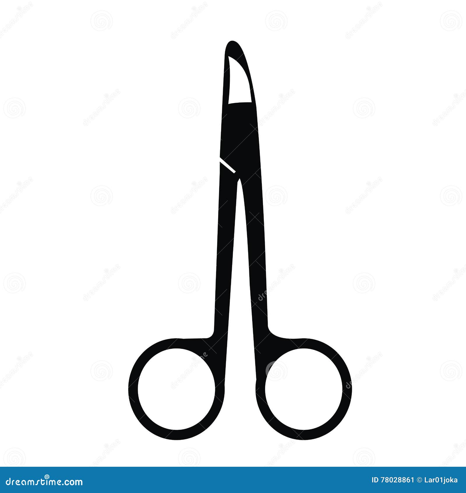 Surgical Scissors Vector