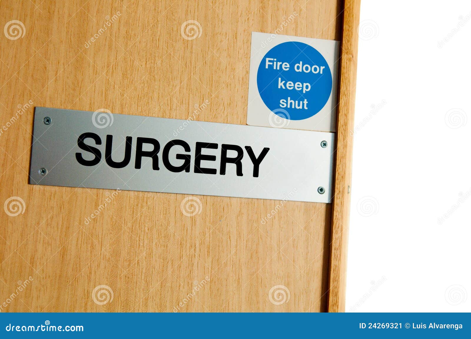 Surgery sign stock image. Image of indication, entrance - 24269321