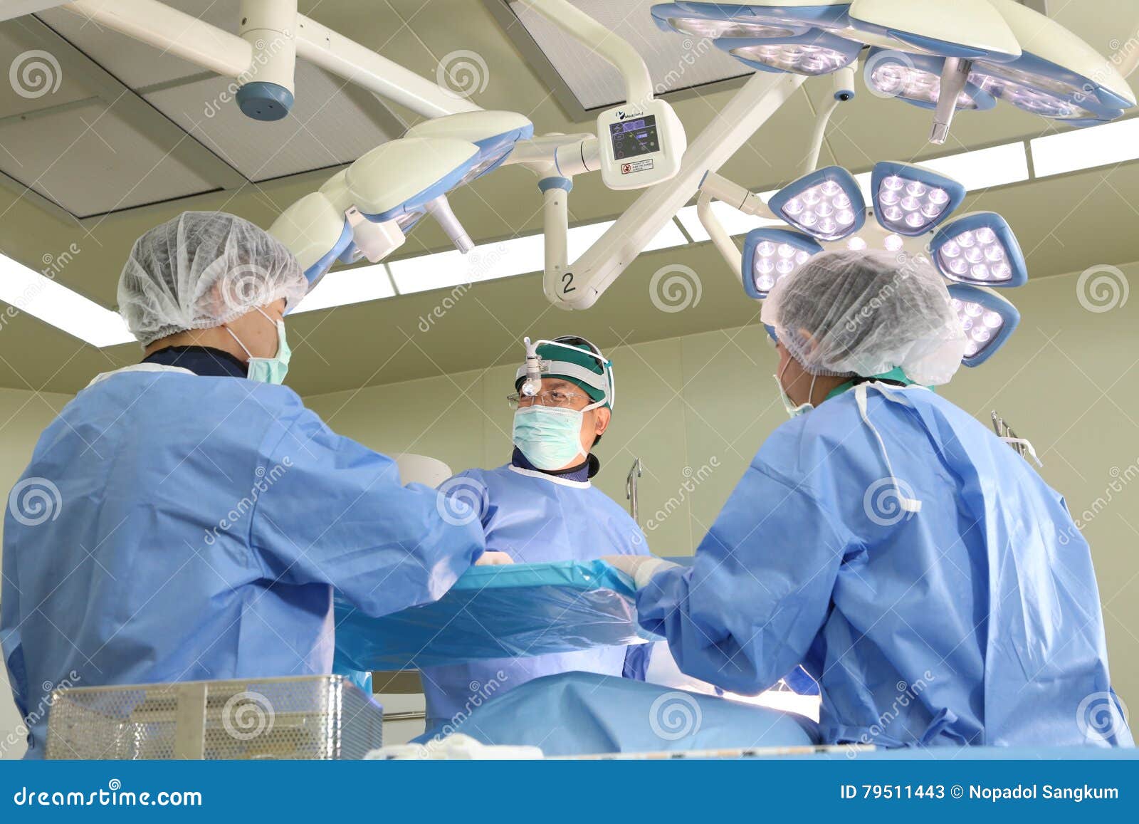 Surgery team operate editorial stock photo. Image of asian - 79511443