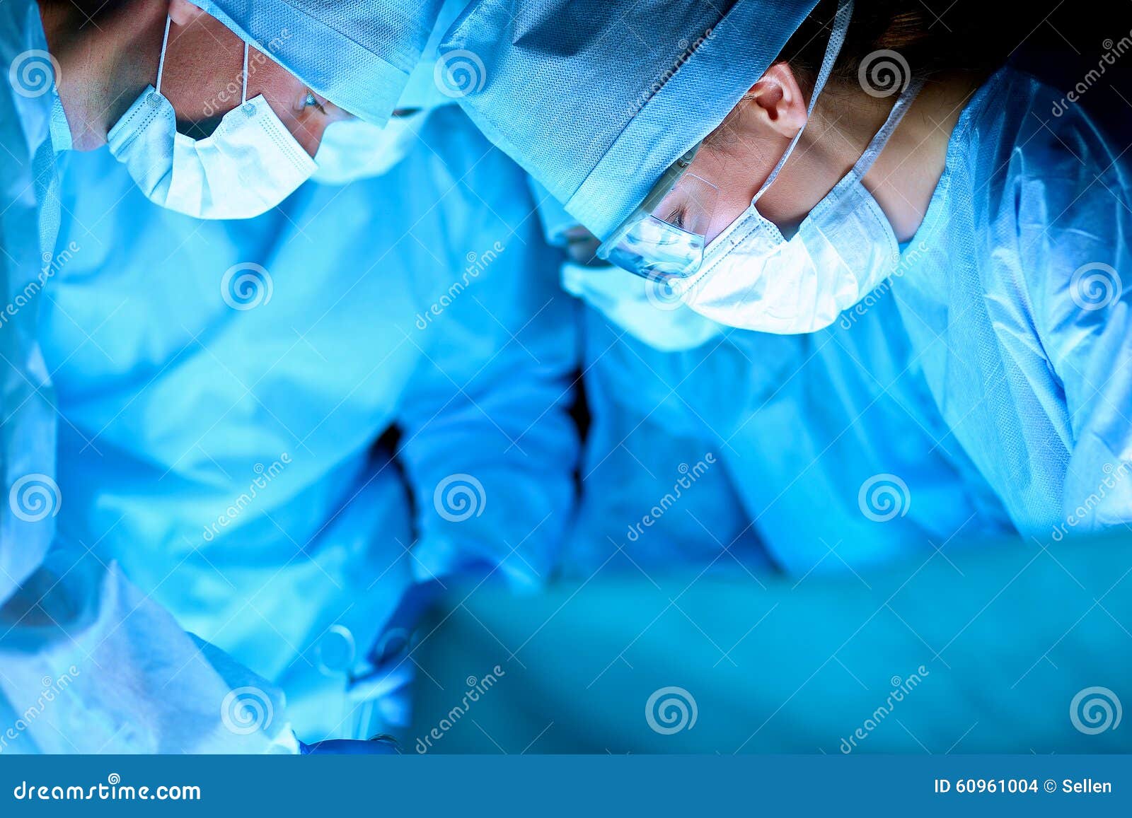 Surgery Team in the Operating Room Stock Photo - Image of cotton ...