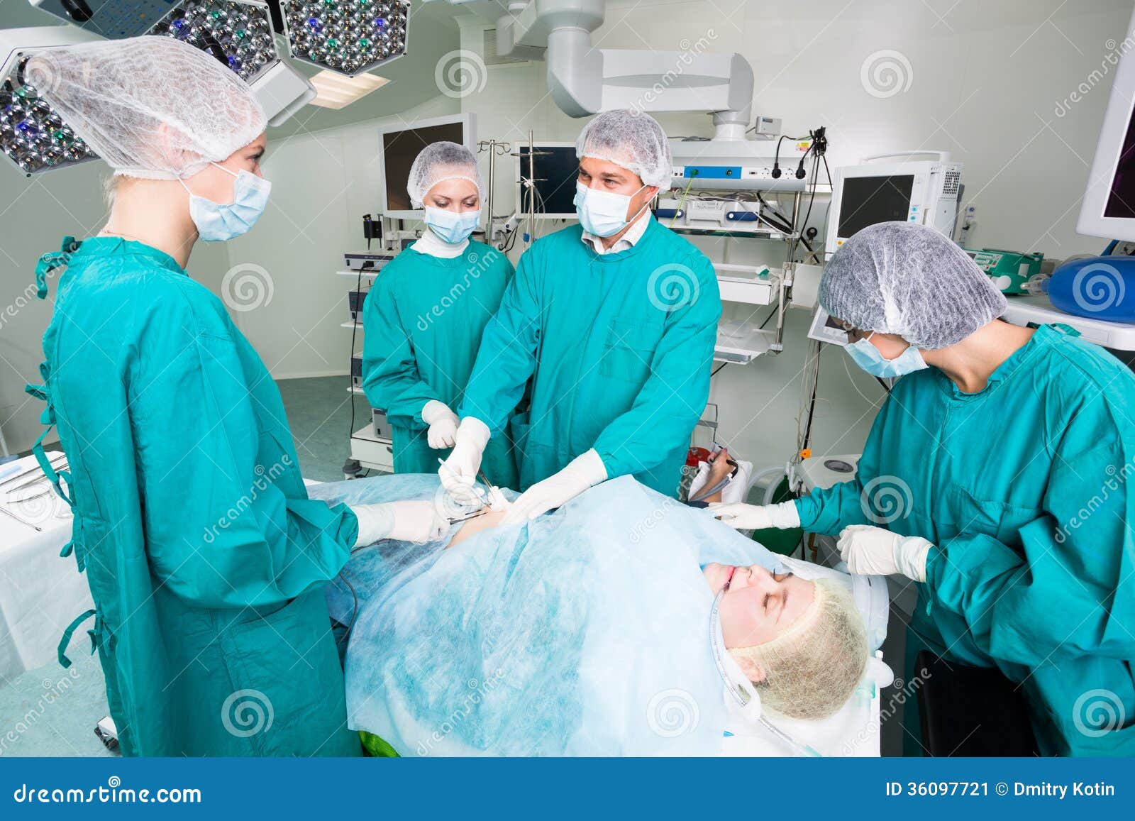Surgery stock image. Image of performance, dressing, intern - 36097721