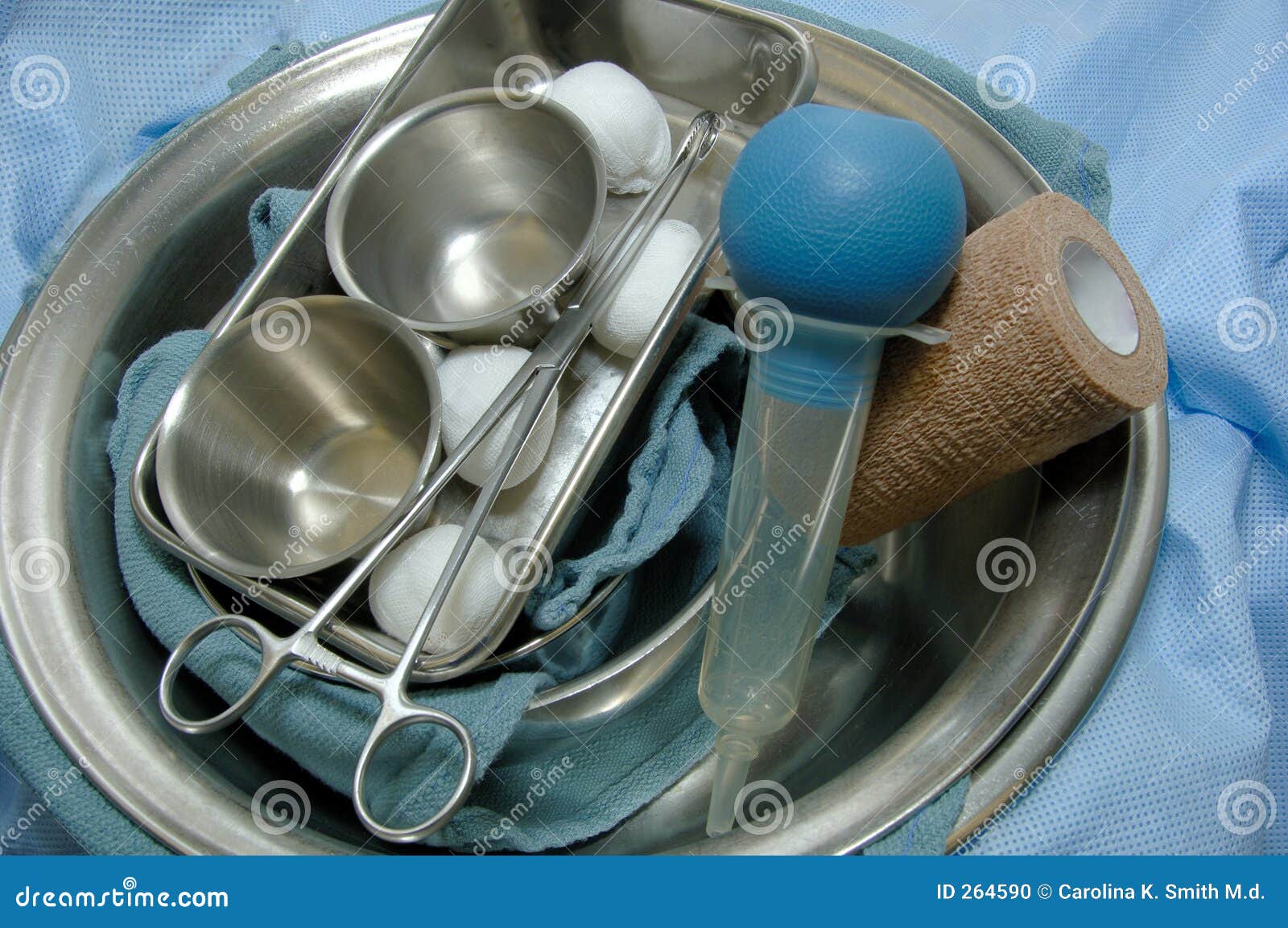 Surgery Tools 2 stock photo. Image of doctor, gauze, clamp - 264590
