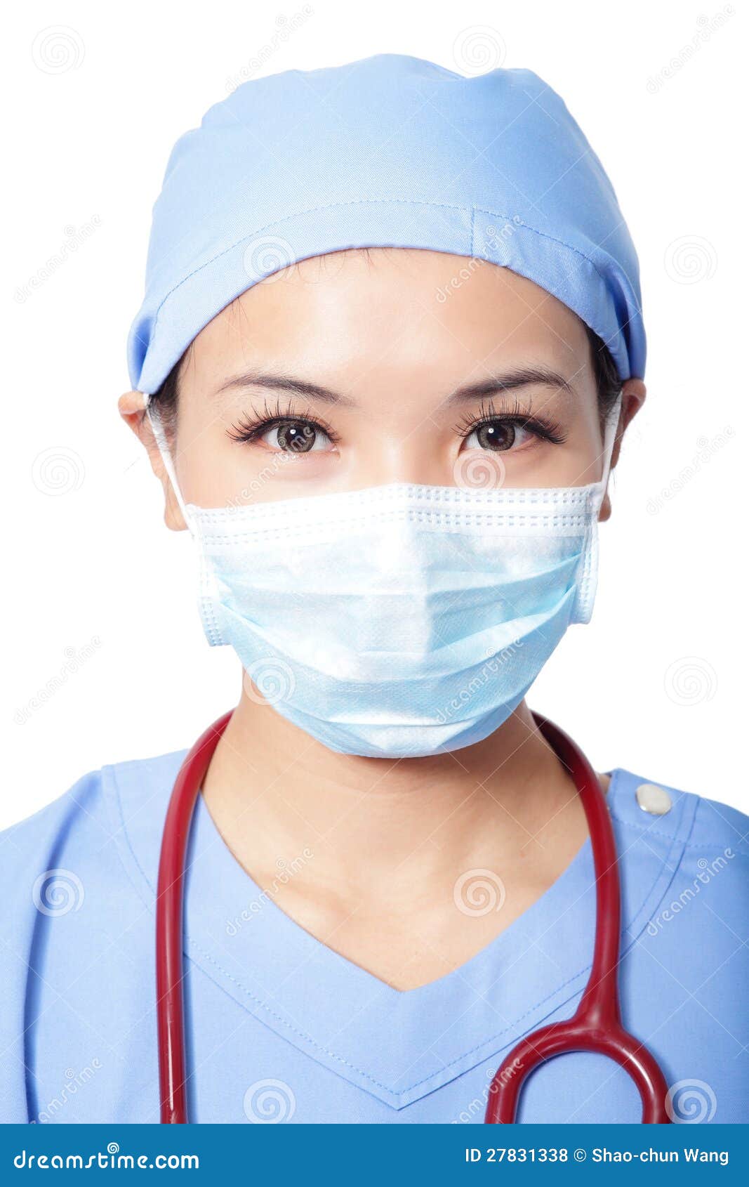 Surgery woman doctor face stock photo. Image of face - 27831338