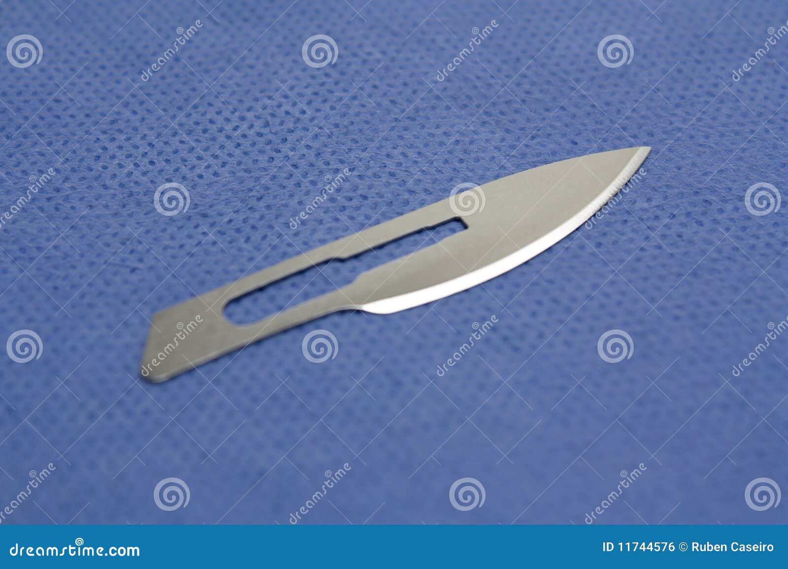 Surgical blade stock photo. Image of metal, dissection - 11744576