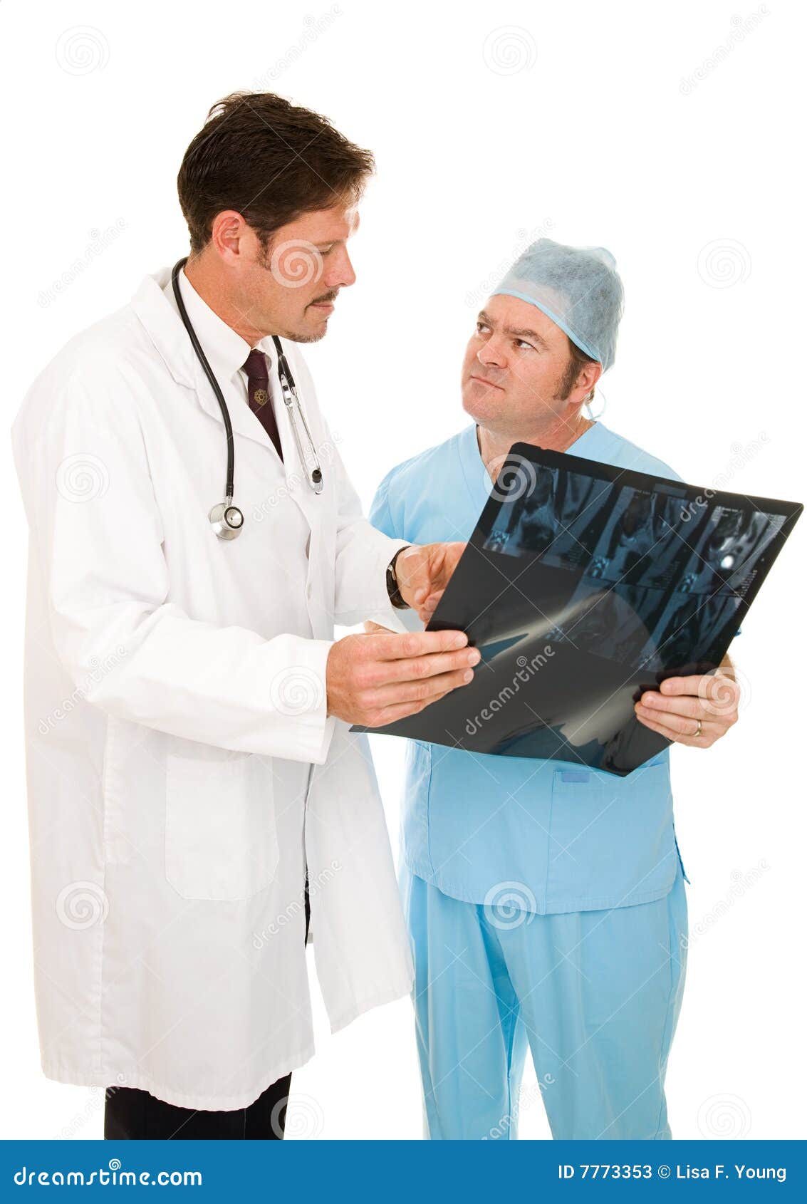 Surgical Consultation stock image. Image of coat, alone - 7773353
