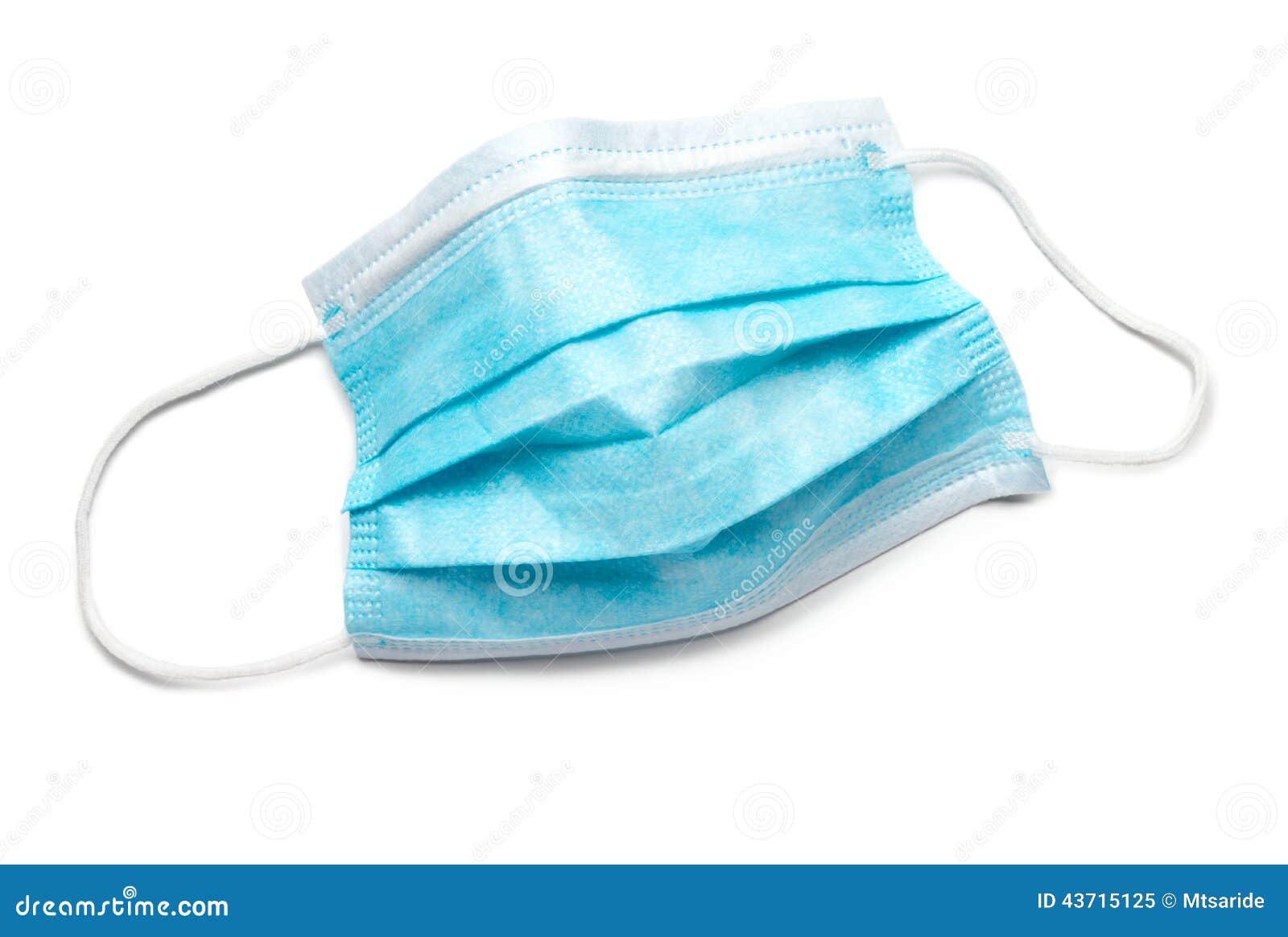Surgical Ear-Loop Mask stock image. Image of surgical - 43715125