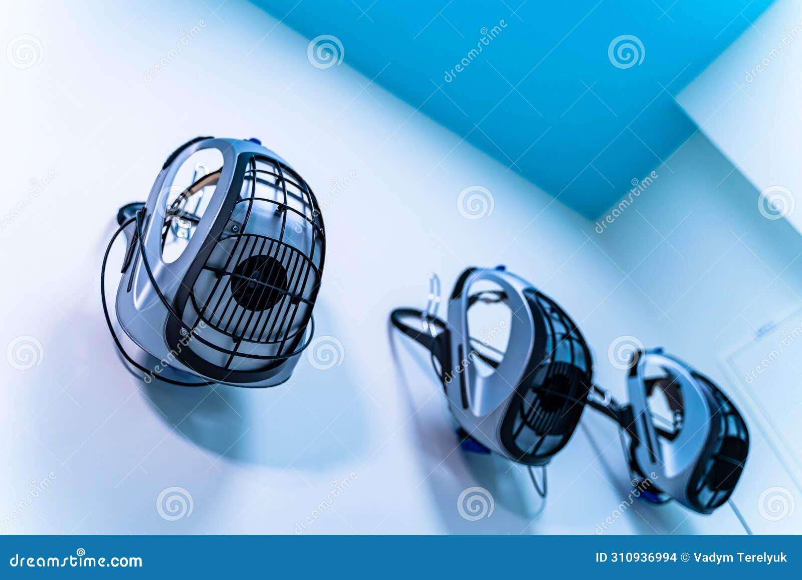 Surgical Helmet. Digital Communication System Inside Stock Photo ...